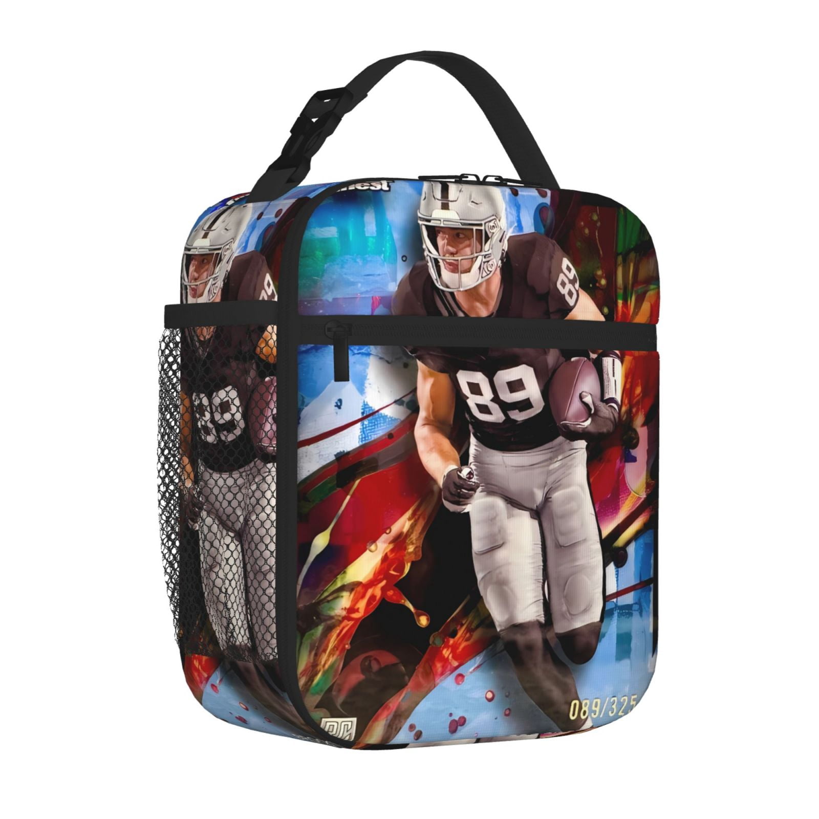Raiders Brock Bowers ‌American Football Team 15L Insulated Lunch Tote ...