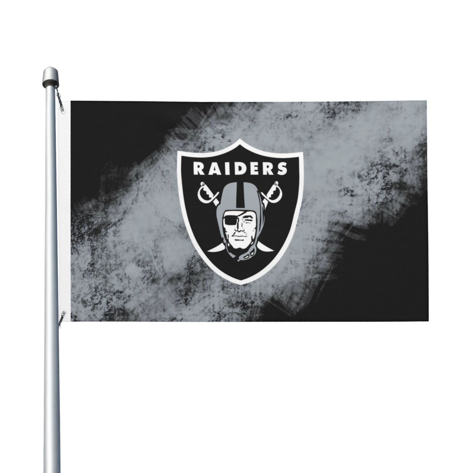 Raiders Flag 3x5FT Outdoor Double Sided Heavy Duty Polyester Flags Long ...