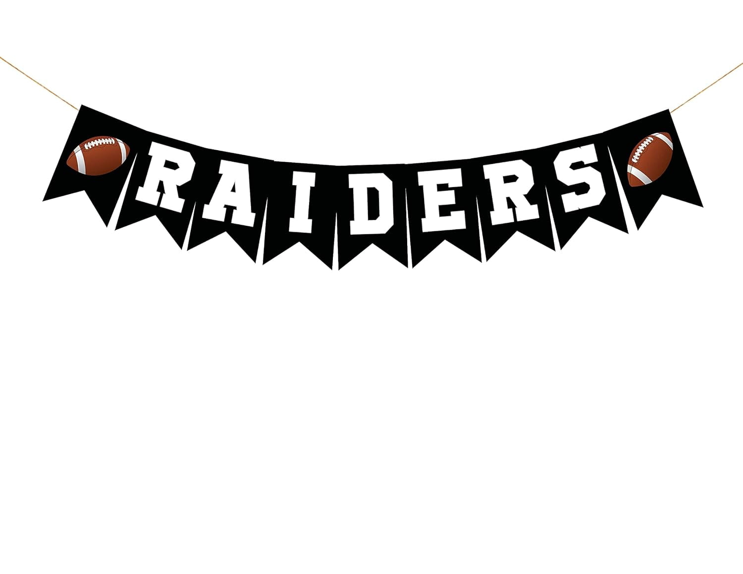 | Raiders Football Banner | Cardstock Football Banner - Walmart.com