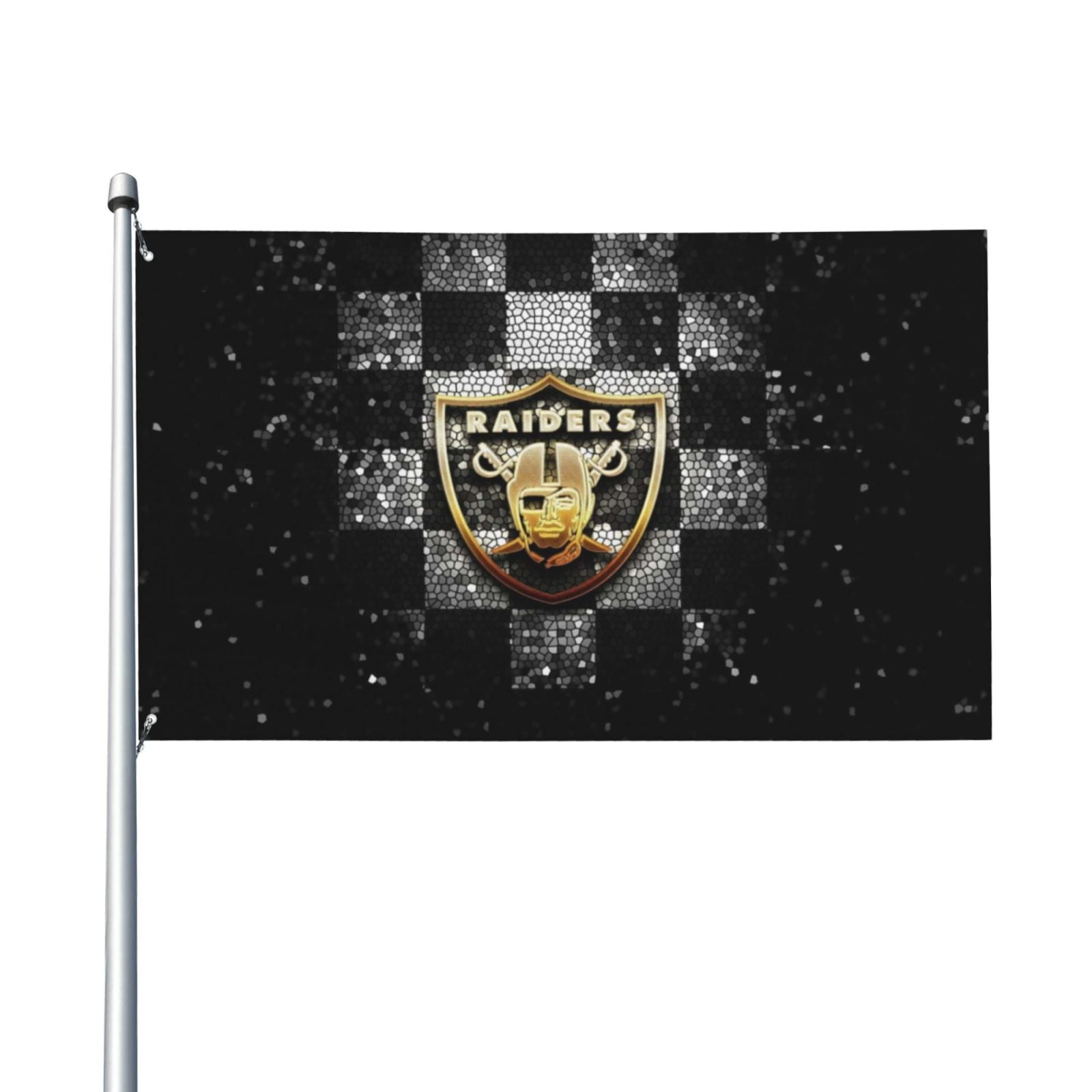 Raiders Football Fan 3x5 Ft Flags with 2 Grommets for Indoor Outdoor ...