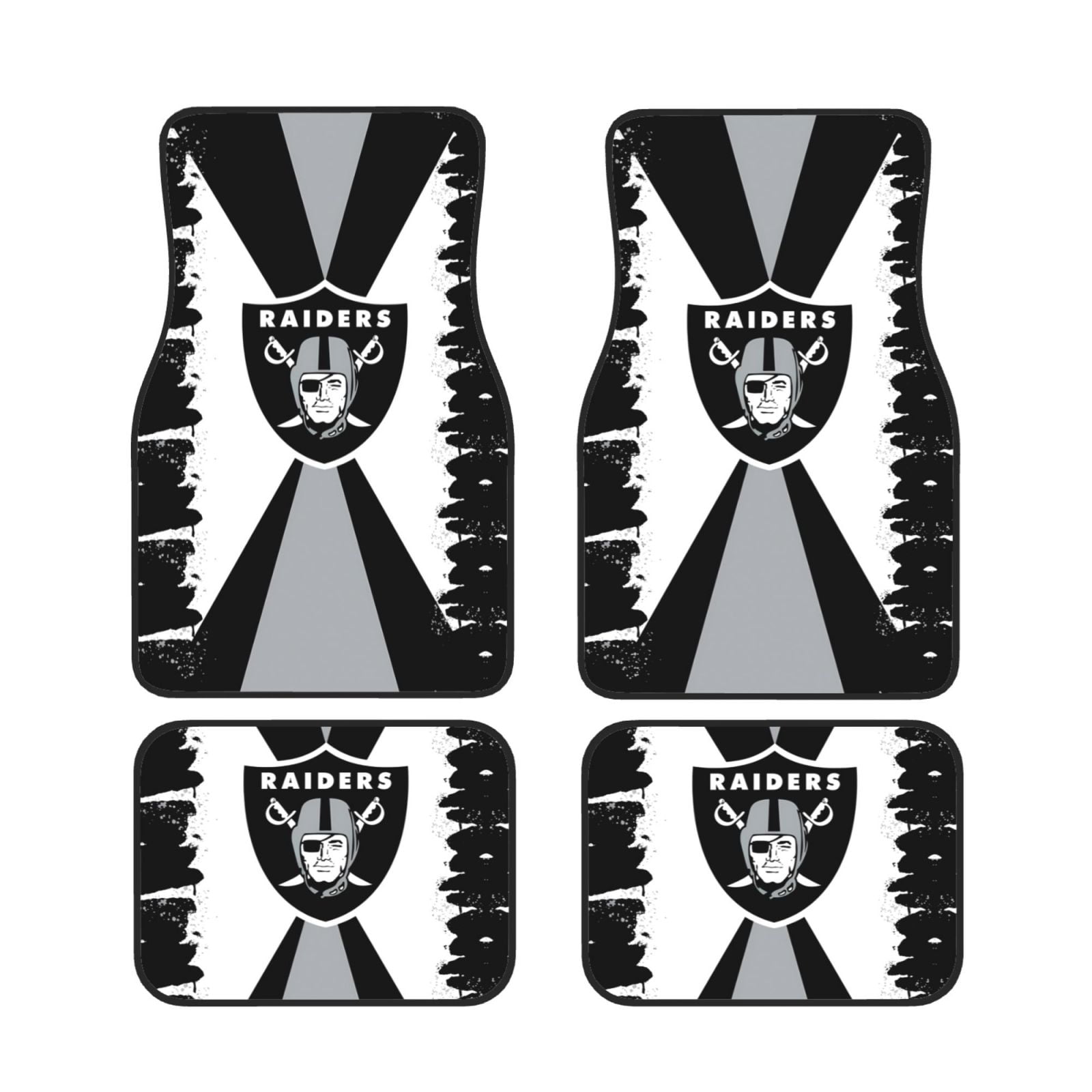 Raiders Football Team Custom Car Floor Mats Set of 4 - Car Liners ...