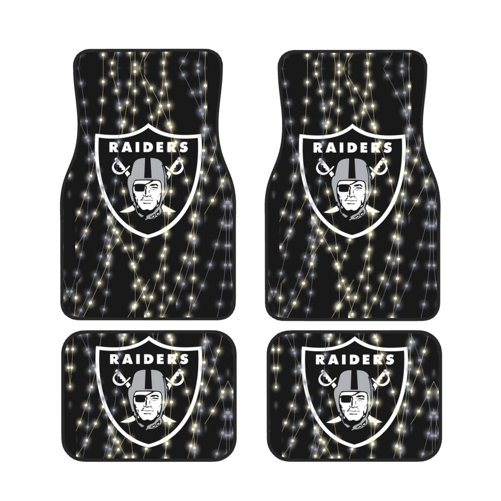 Raiders Football Team Custom Car Floor Mats Set of 4 - Car Liners ...
