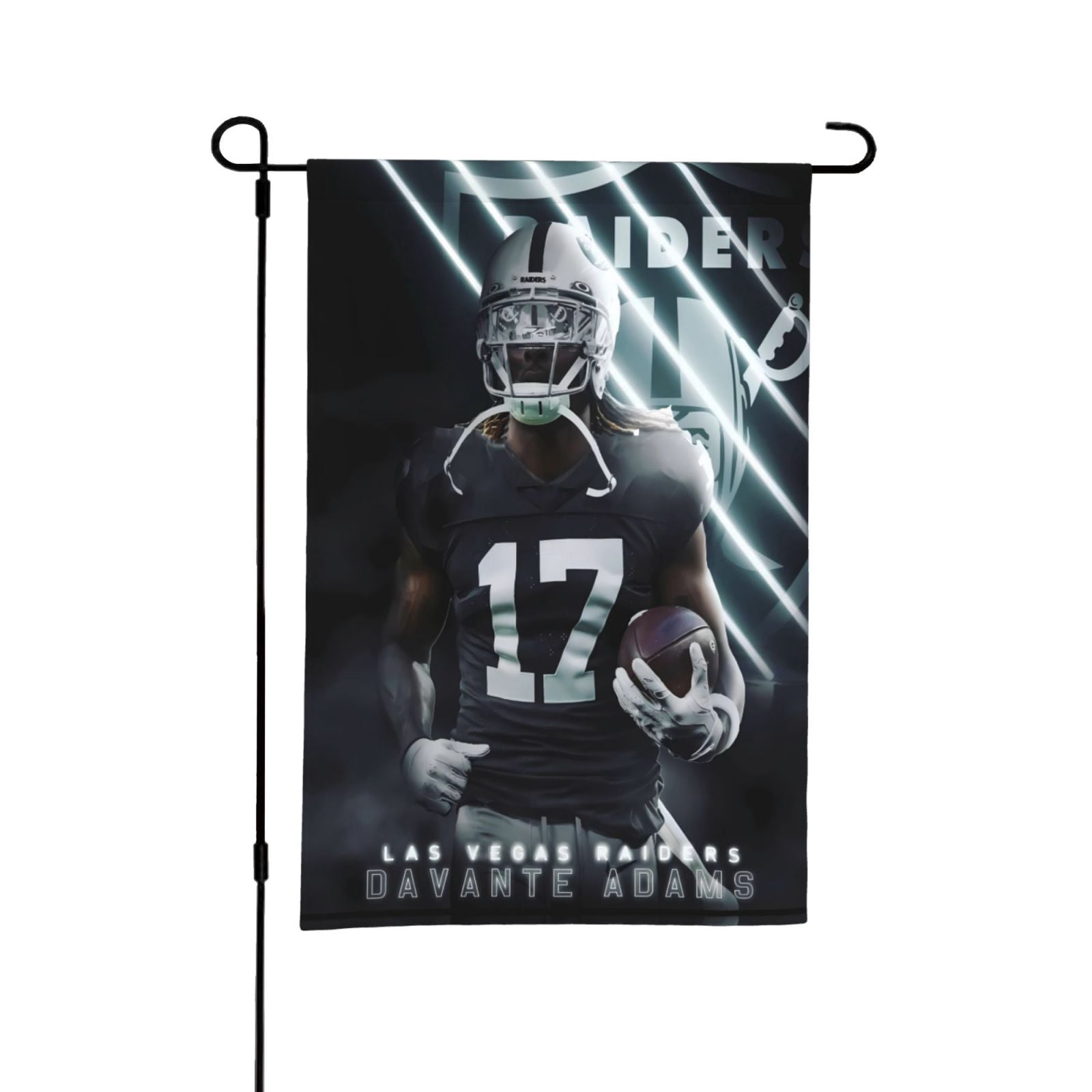 Raiders Football Team Double Sided Garden Flag, Yard Flag 12x18 Inch ...