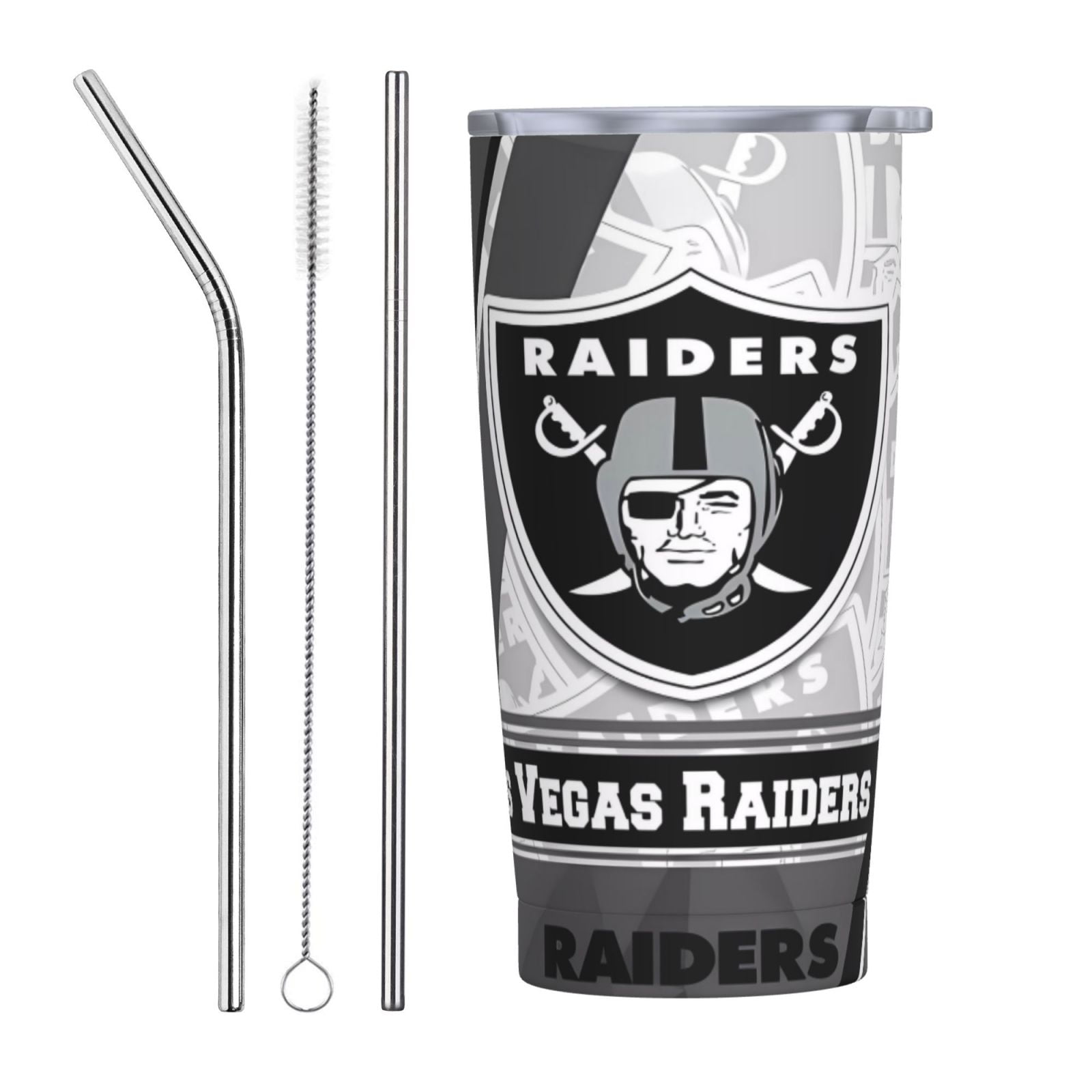 Raiders Football Team Insulated1 Coffee Mug Car Cup 20oz Stainless ...