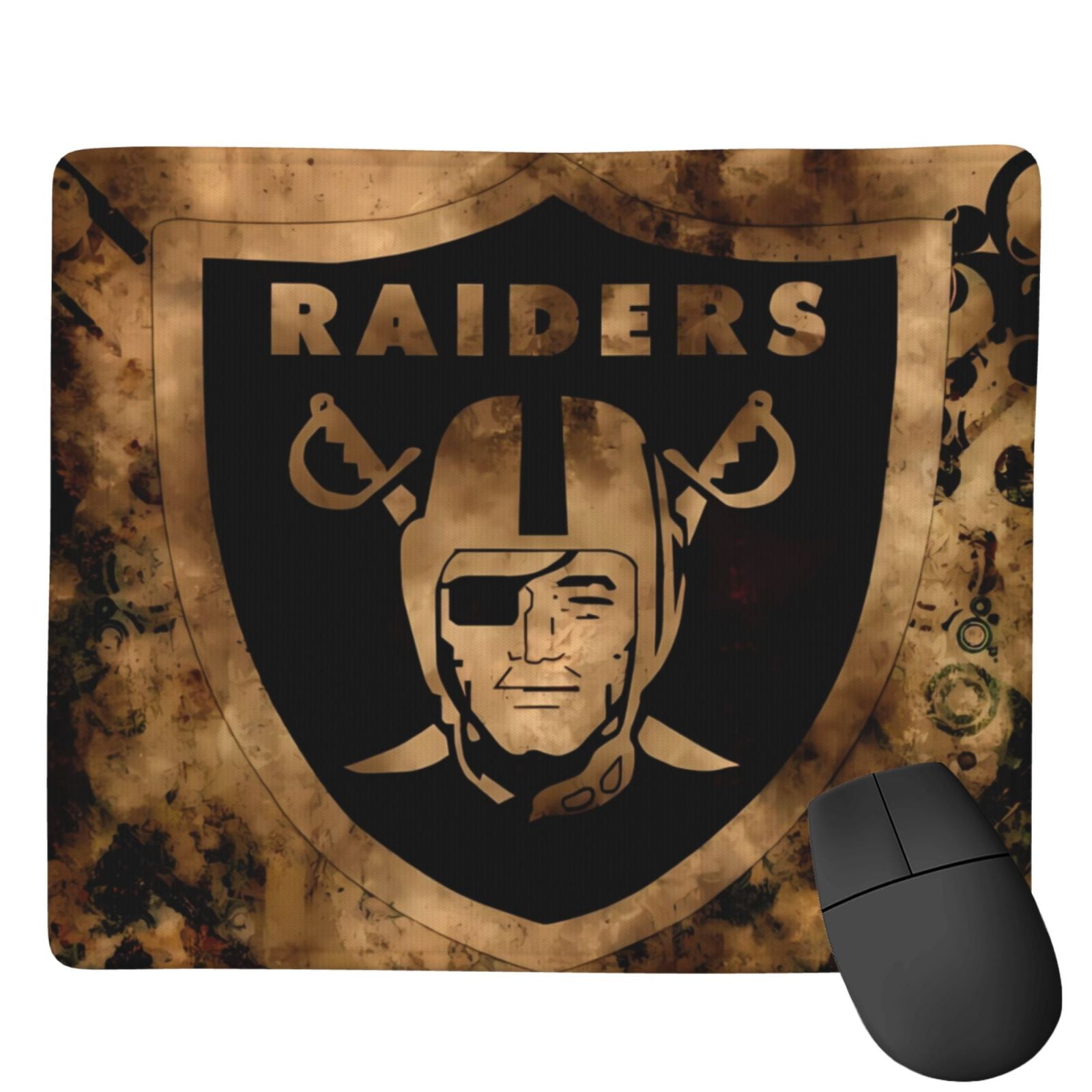 Raiders Football Theme Mouse Pad 7x9 Inch - Non-slip Rubber Bottom ...