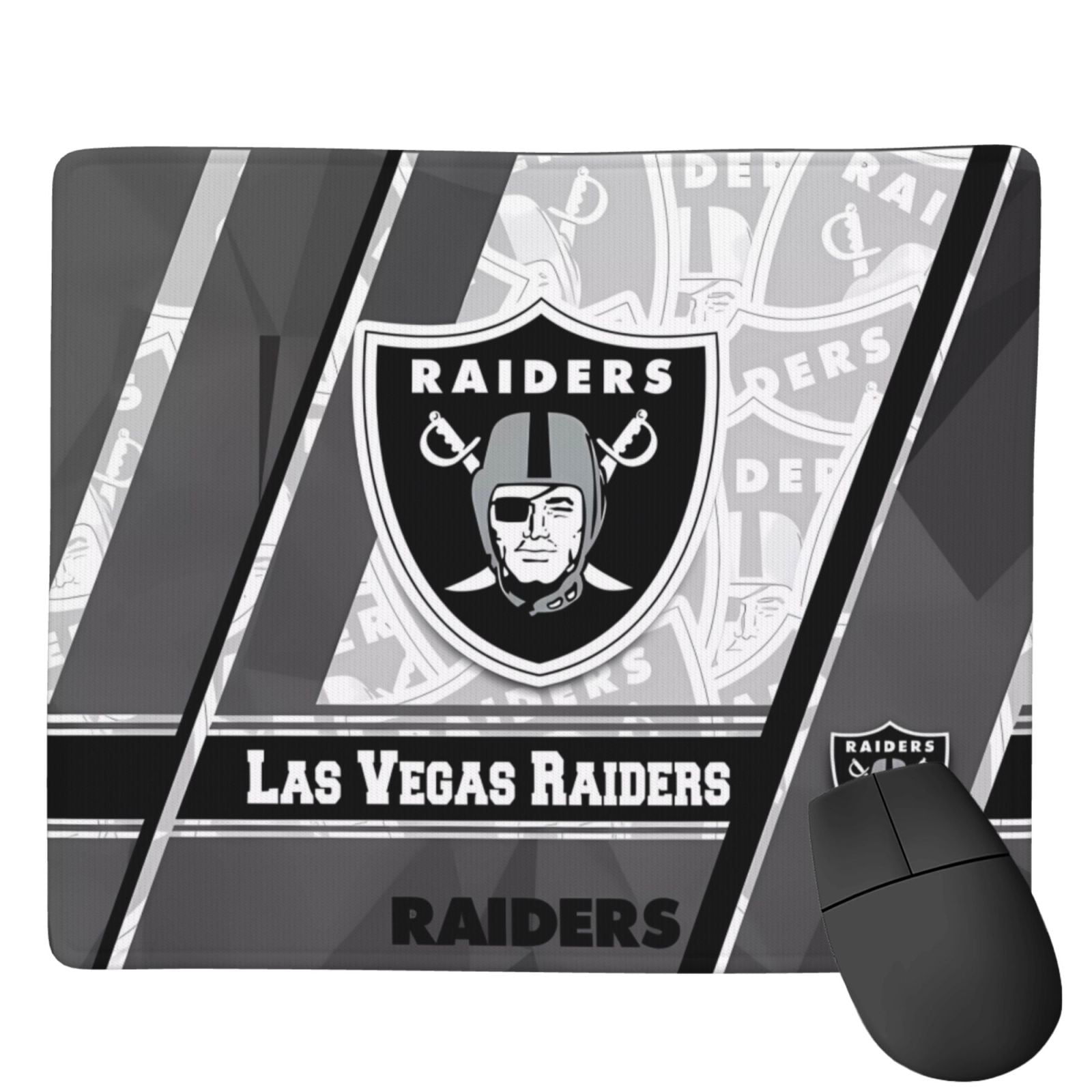 Raiders Football Theme Mouse Pad 7x9 Inch - Non-slip Rubber Bottom ...