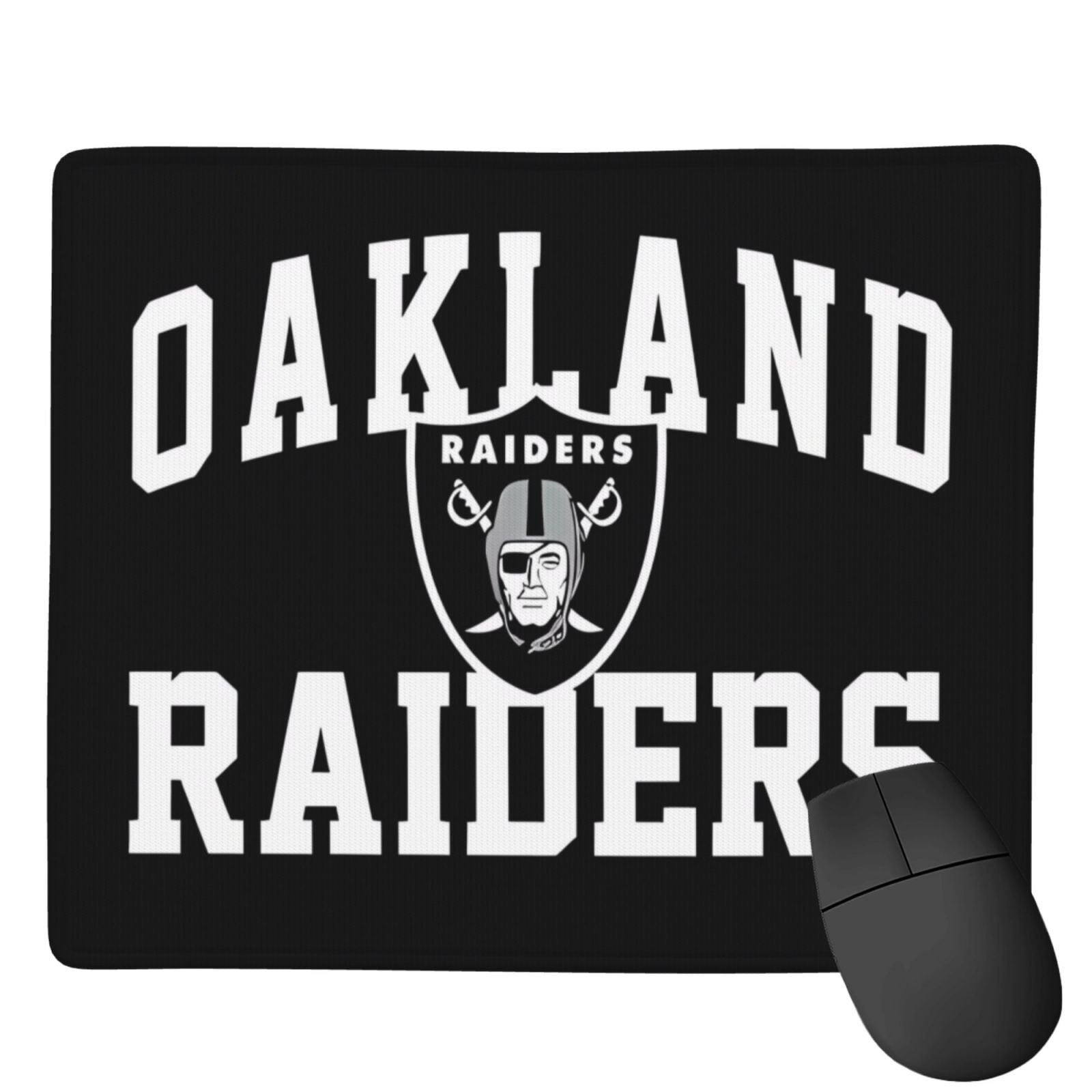 Raiders Football Theme Mouse Pad 7x9 Inch - Non-slip Rubber Bottom ...