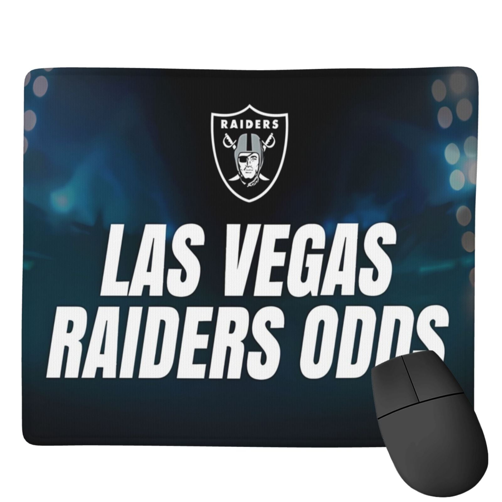 Raiders Football Theme Mouse Pad 7x9 Inch - Non-slip Rubber Bottom ...