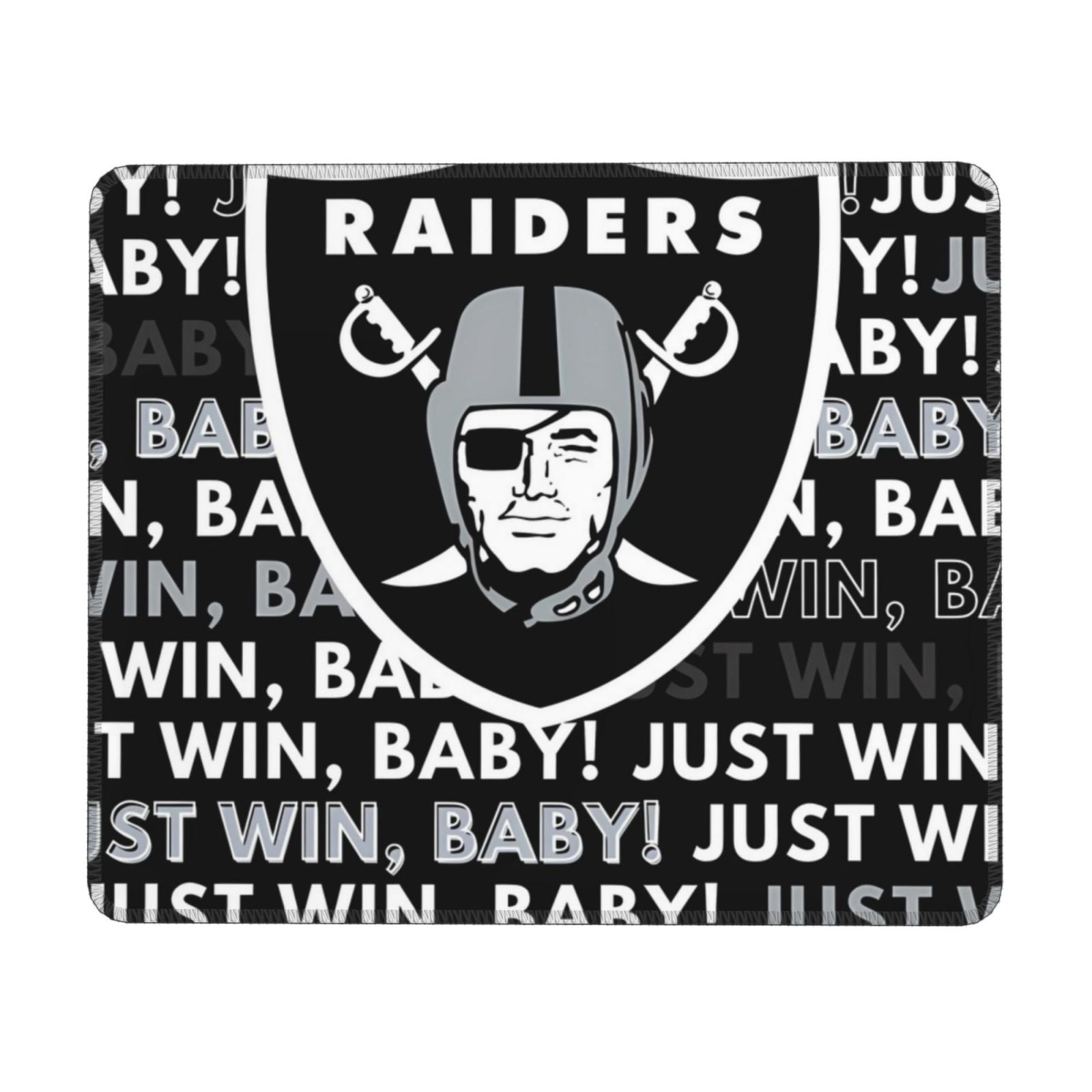 Raiders Mouse Pad Rubber Lock Edge Mouse pad, Office Desk pad, Writing ...