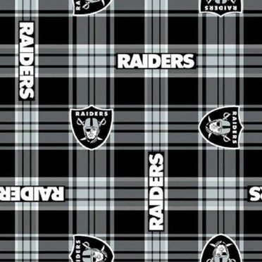 Las Vegas Raiders 58" 100% Cotton Logo Sports Sewing & Craft Fabric 10 ...