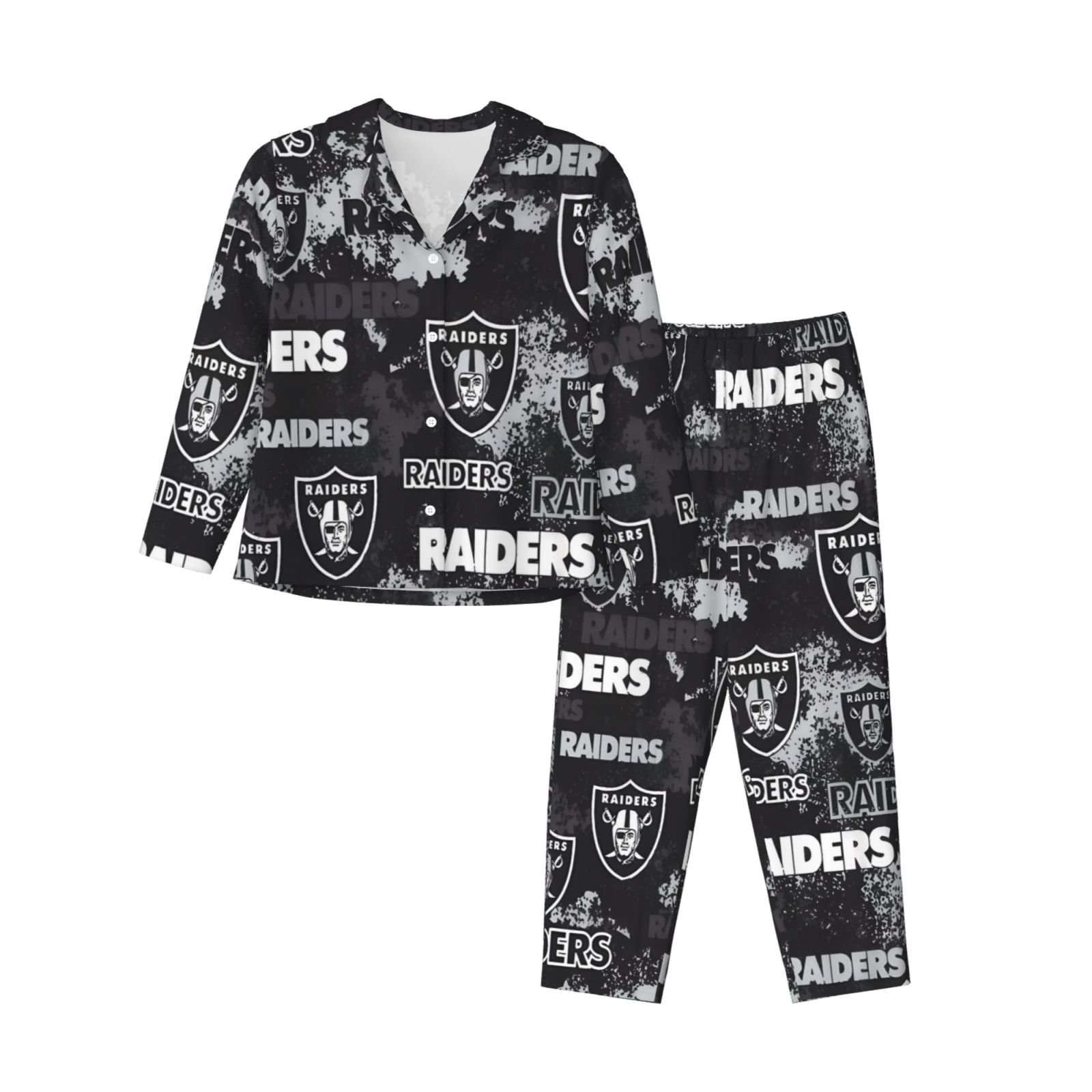Raiders Women pyjamas set Fall-Winter lounge sets for Mens Couple ...
