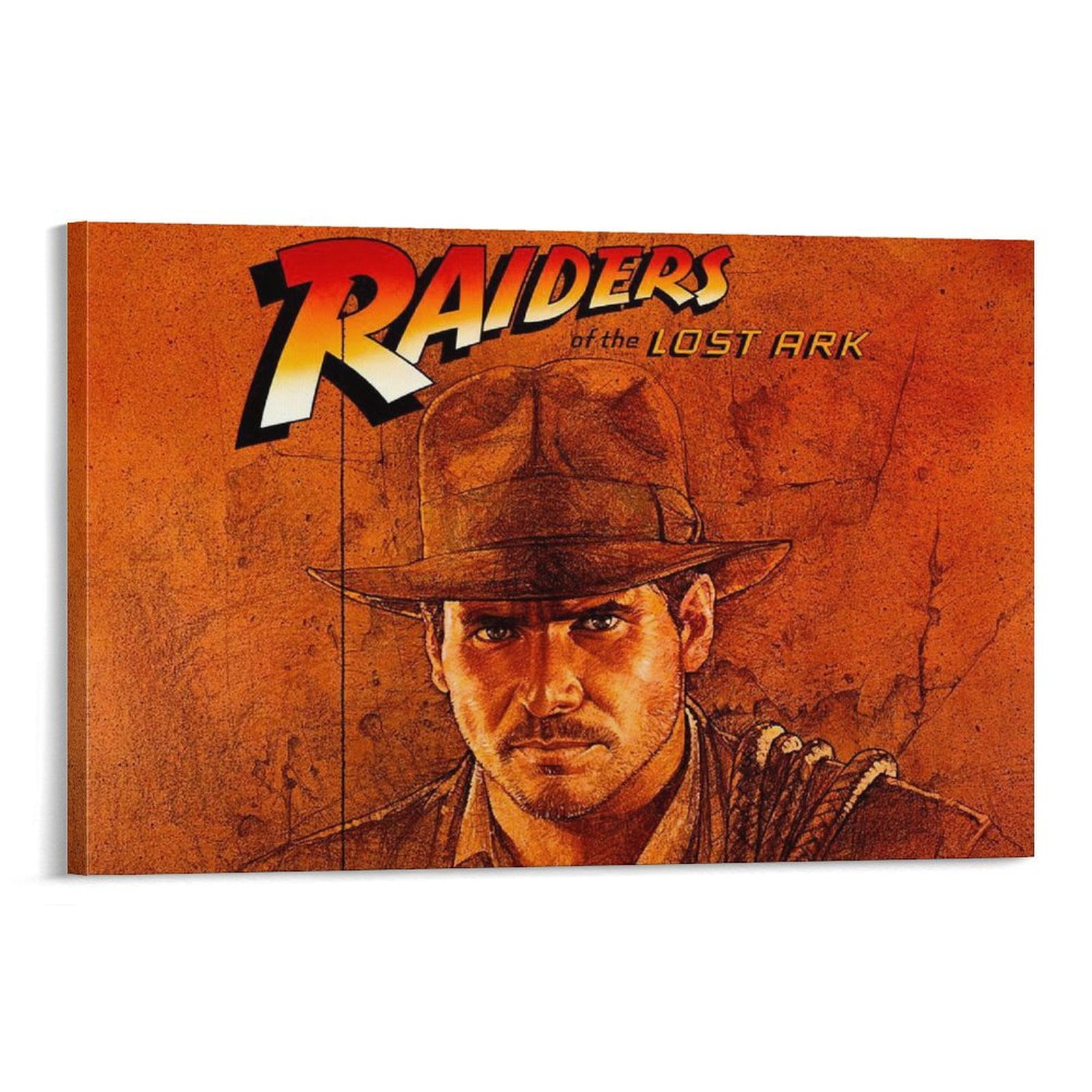 Raiders of The Lost Ark Movie American Poster Canvas Art Poster and ...