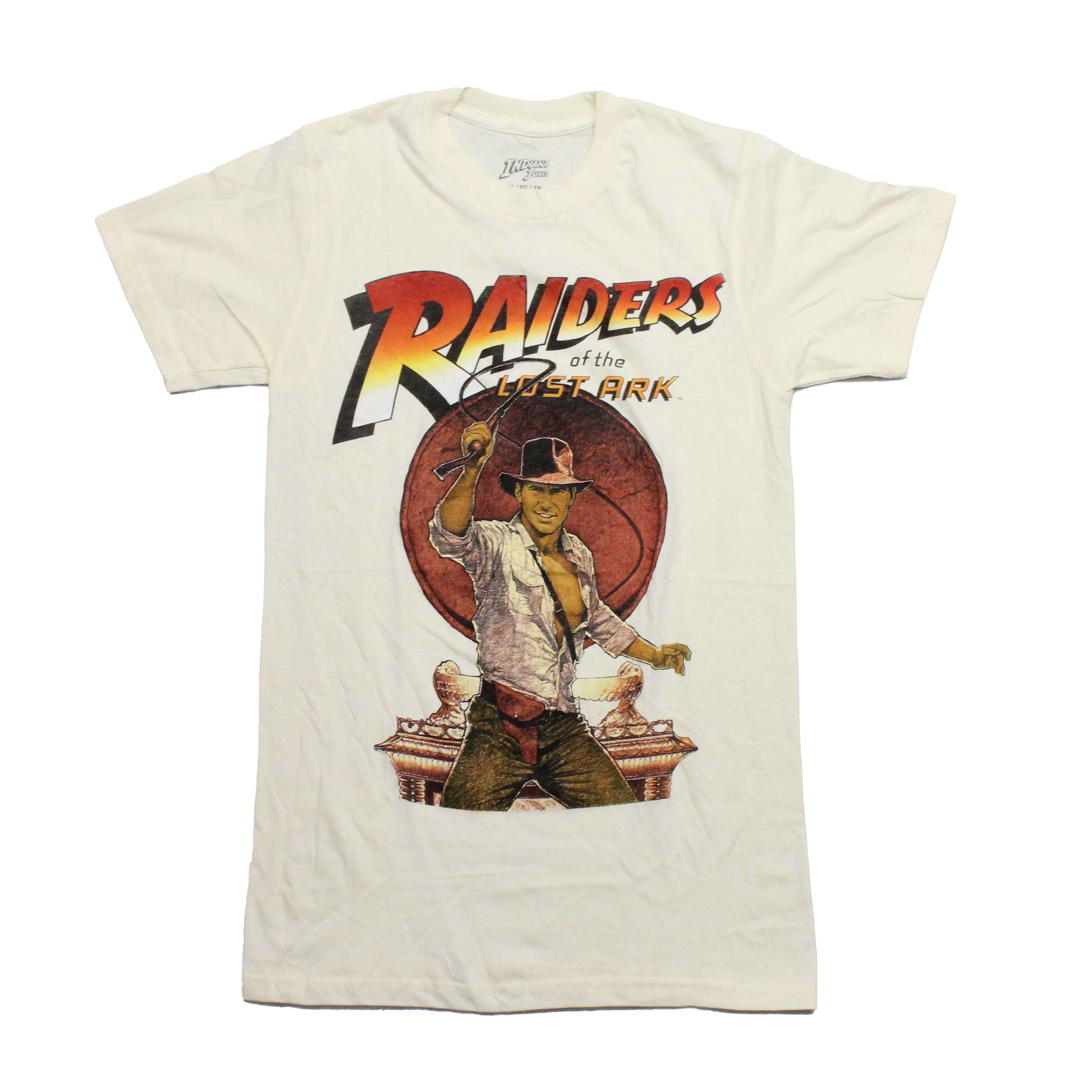 Raiders of the Lost Ark Mens T-Shirt - Indiana Jones Movie Poster Image ...