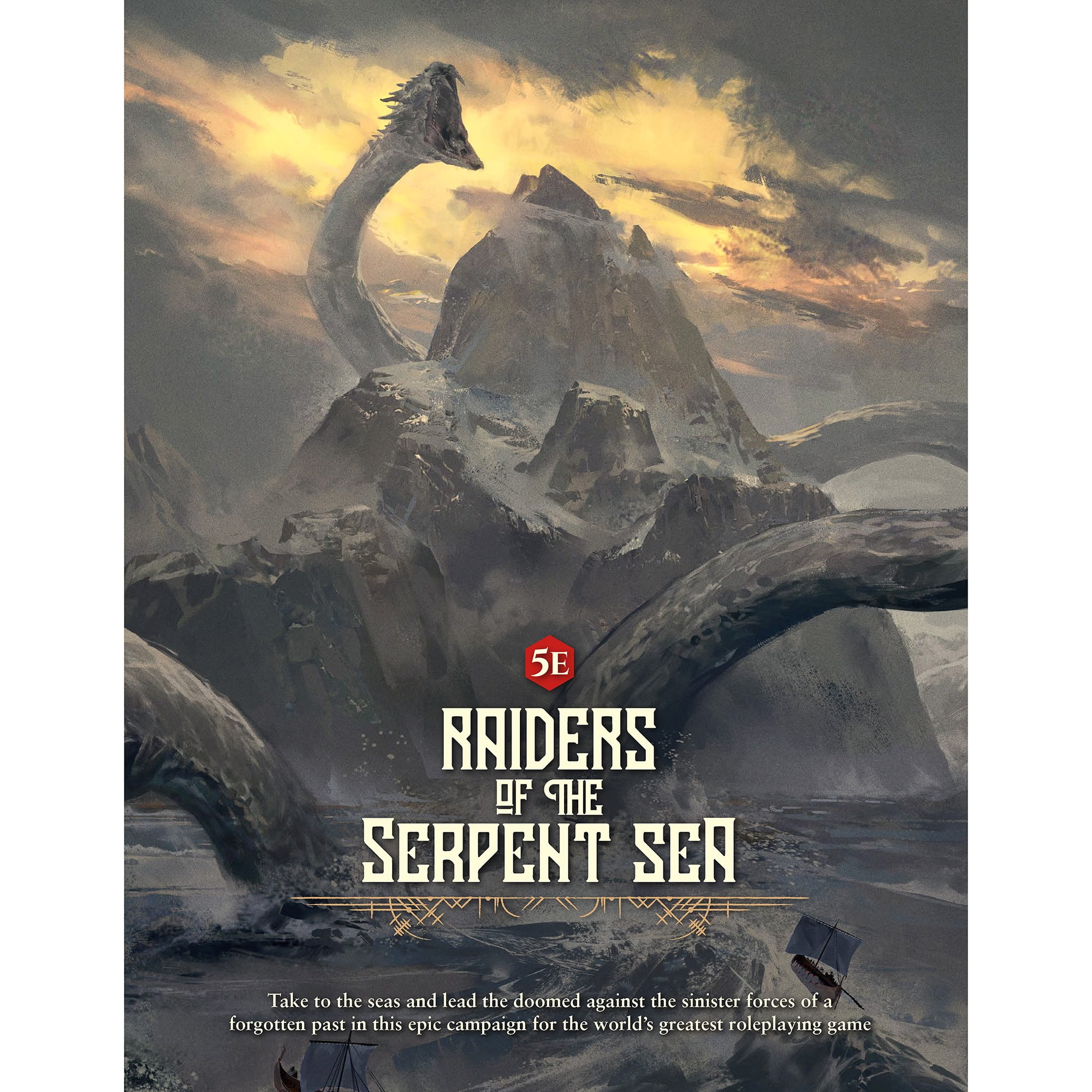 Raiders of the Serpent Sea Campaign Guide (5E) Hardcover RPG Book ...