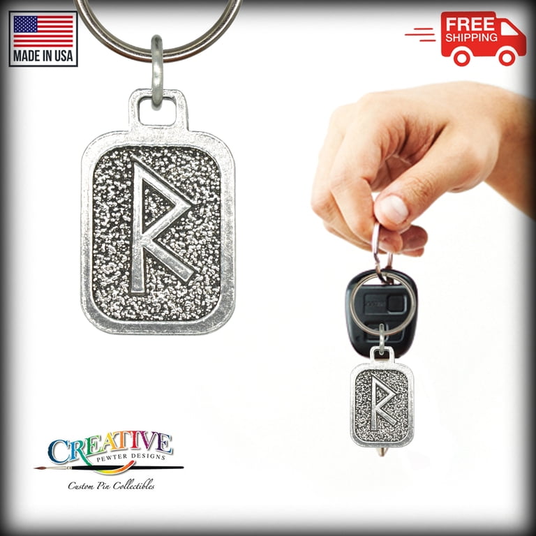 Viking Key Fob The Viking Rune Key Fob | Custom Keyring – HÔRD