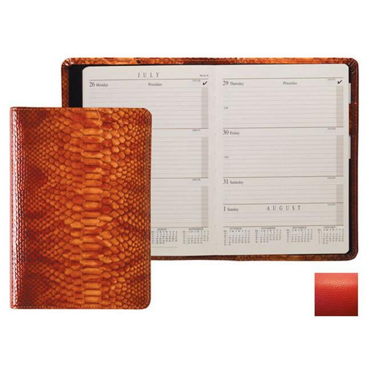 Raika Portable Desk Planner with Map - Red - Walmart.com