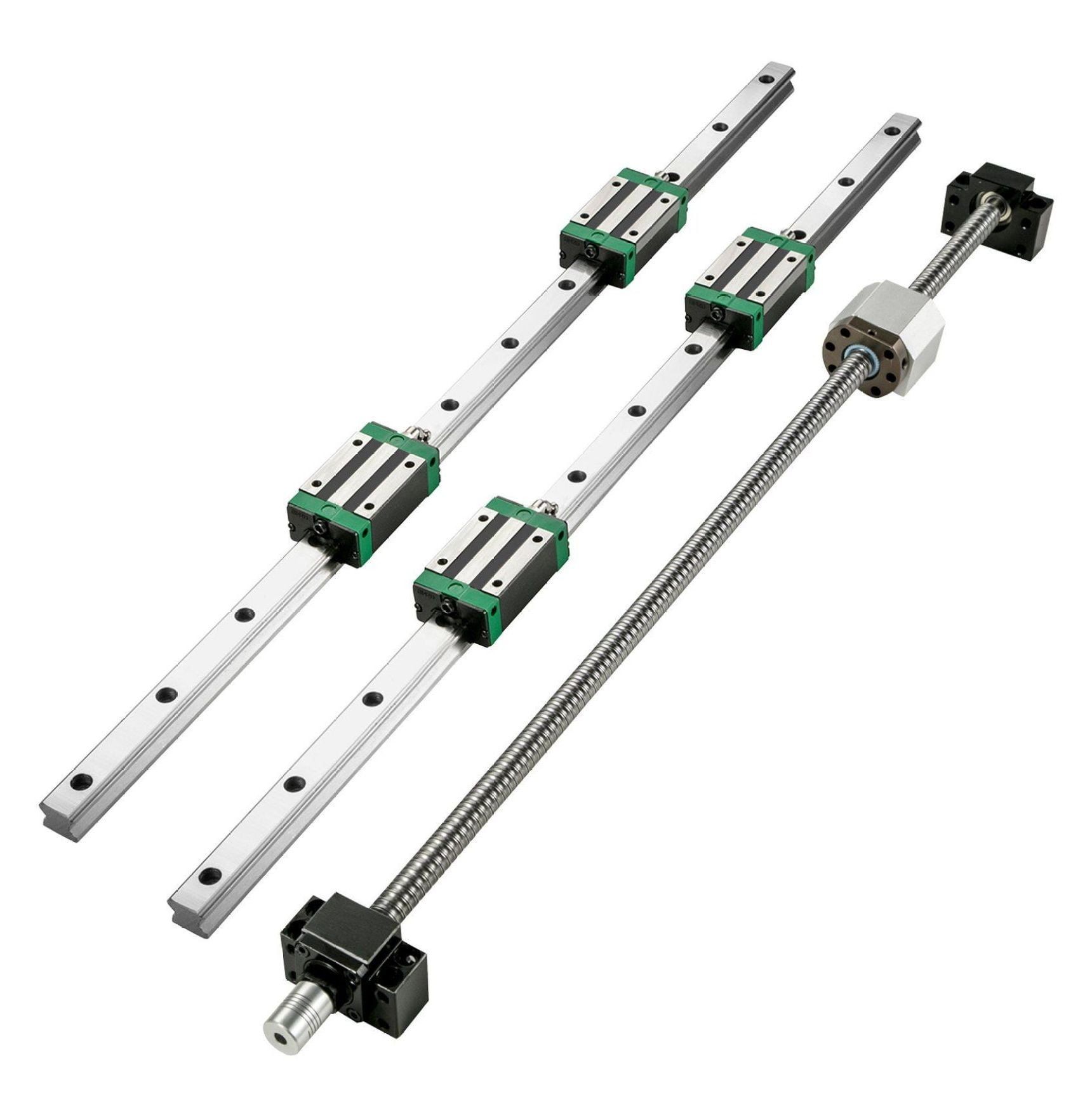 Rail, 2PCS HGR20-1000mm Slide Rail + 1Pcs RM1605-1000mm Ballscrew with ...