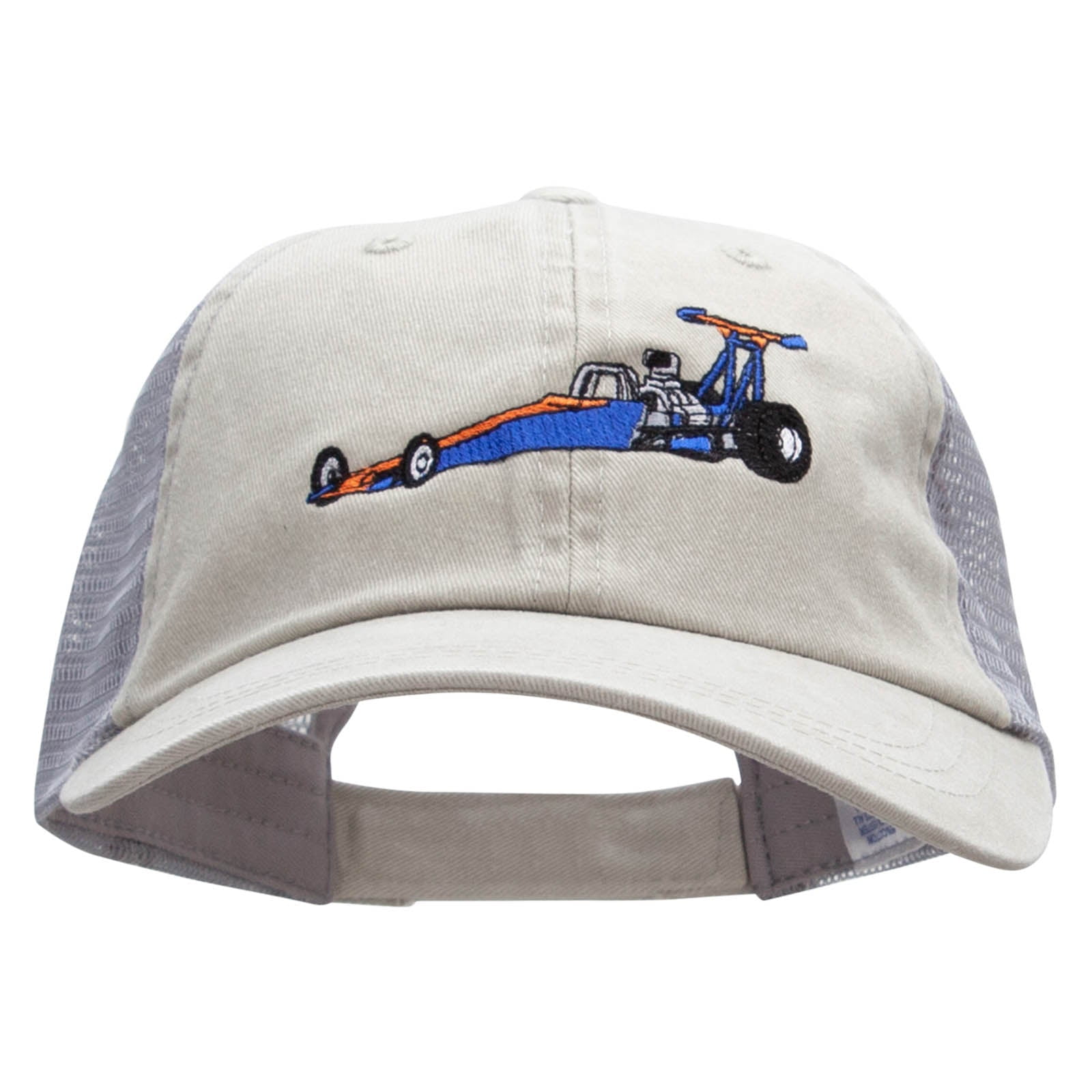 Rail Car Embroidered Pigment Dyed Wash Caps - Beige Grey OSFM - Walmart.com