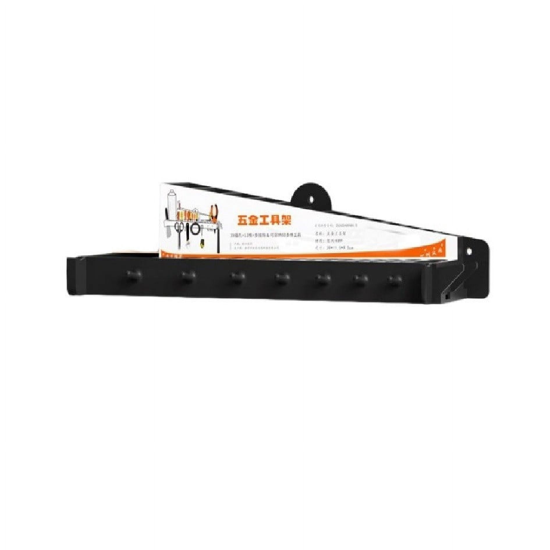 Rail Storage Rack Plastic Wall Mount Wrench Screwdriver Organizer ...