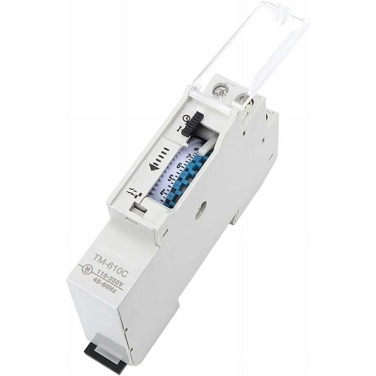 Rail Time Switch Intelligent DIN Rail Timing Control Switch TM610C ...