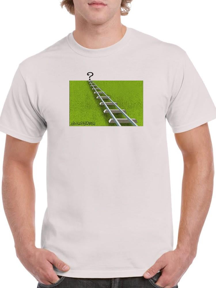 Rail To Who Knows T-Shirt Men -Wilfred Hildonen Designs, Male Small ...