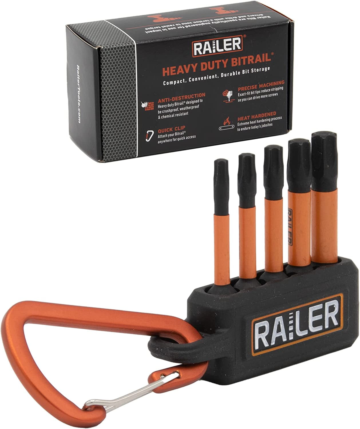 Railer Double Square Screwdriver Bit Set - Premium S2 Steel 2 Inch ...