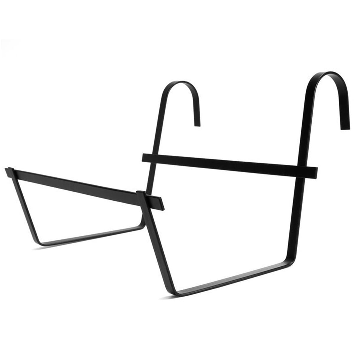 Railing Flower Box Holder,Happon 1 Pack Window Planter Box Bracket ...