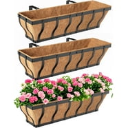 Veranda Resin Wicker Window Box Planter - Walmart.com