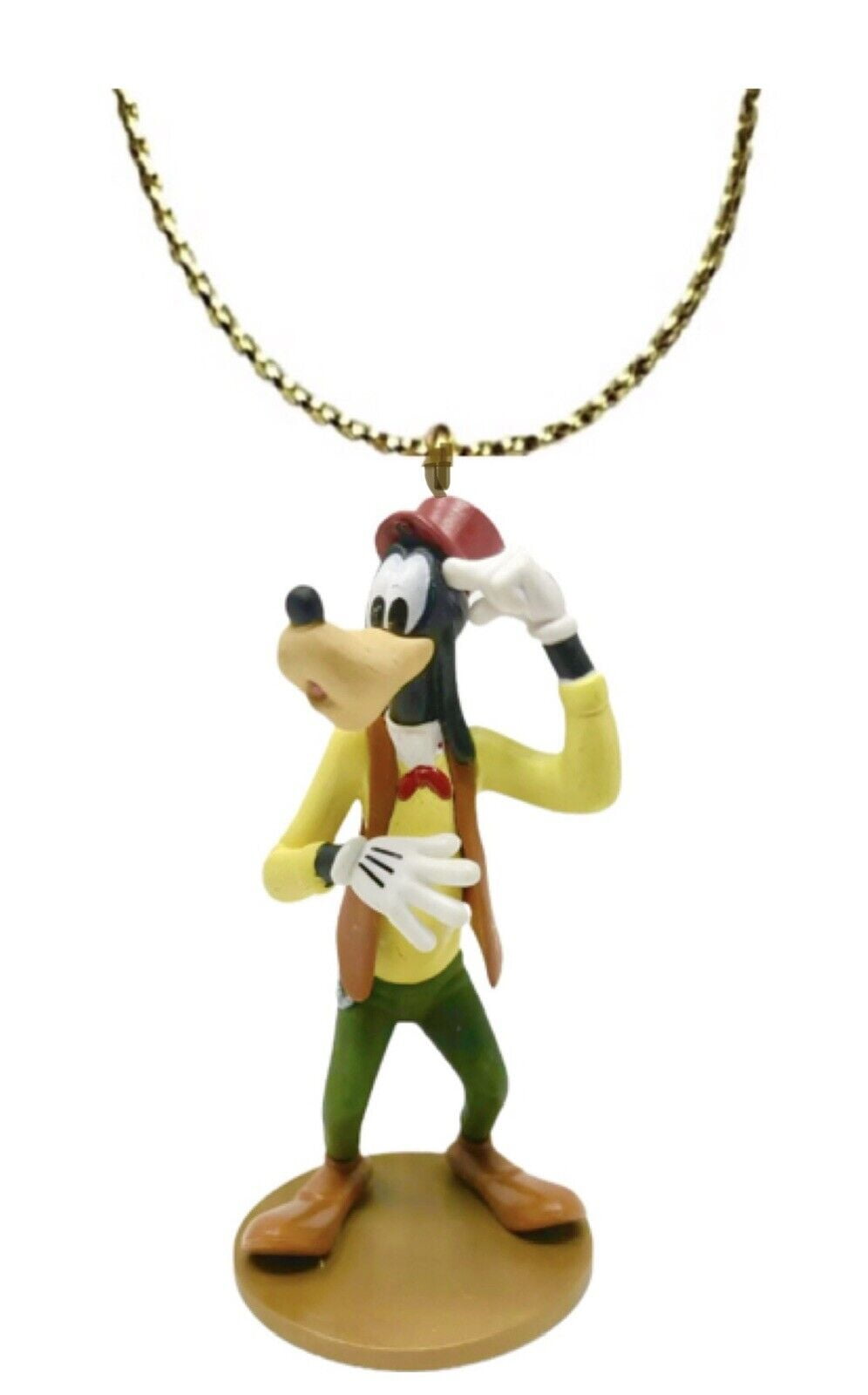 Railroad 4" Goofy Green Standing Bellhop PVC Ornament Figure Figurine ...