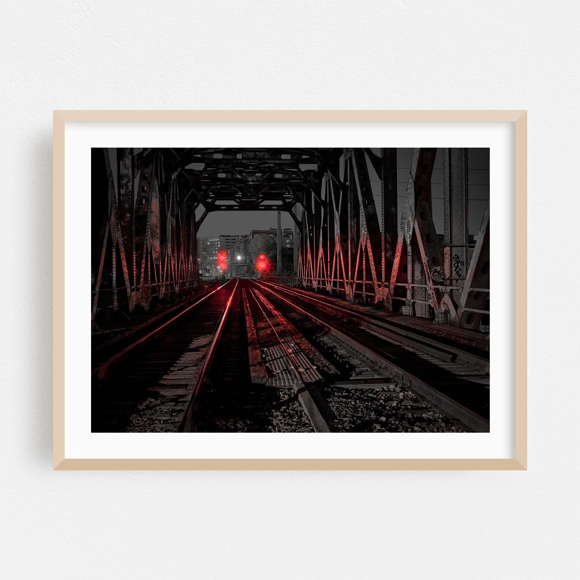 Railroad Bridge - Minneapolis Minnesota Photography Railroad Bridge ...
