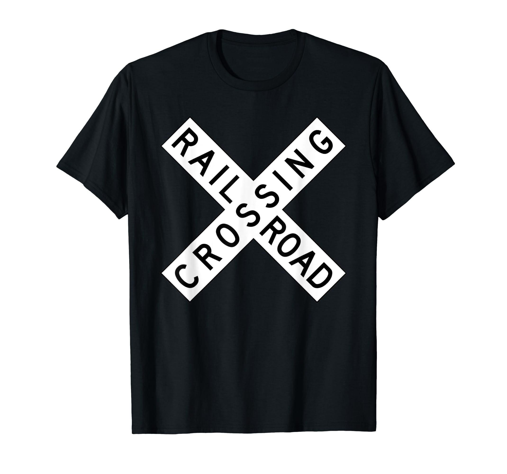 Railroad Crossing T-Shirt - Walmart.com