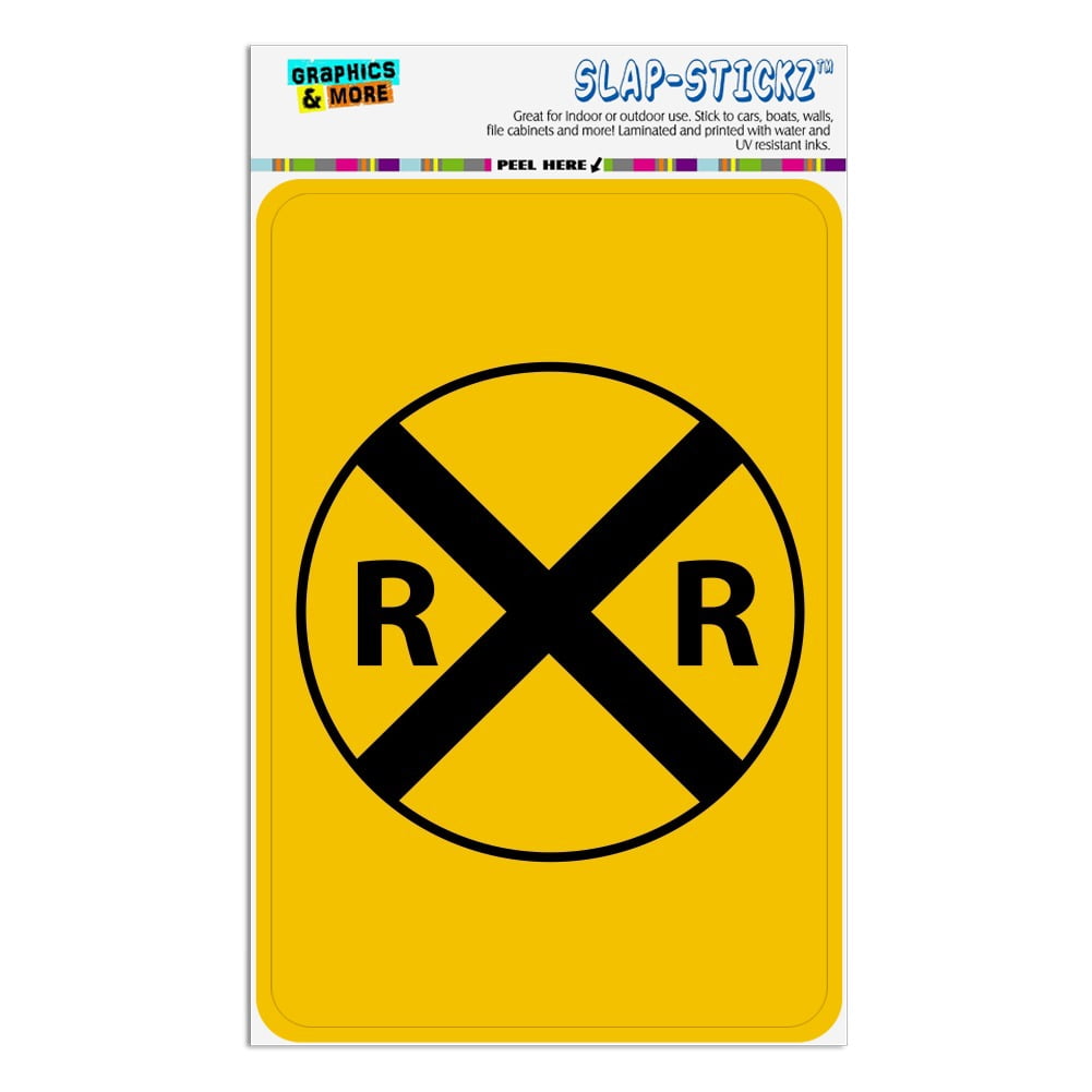 Railroad Crossing Traffic Sign Train Home Business Office Sign ...