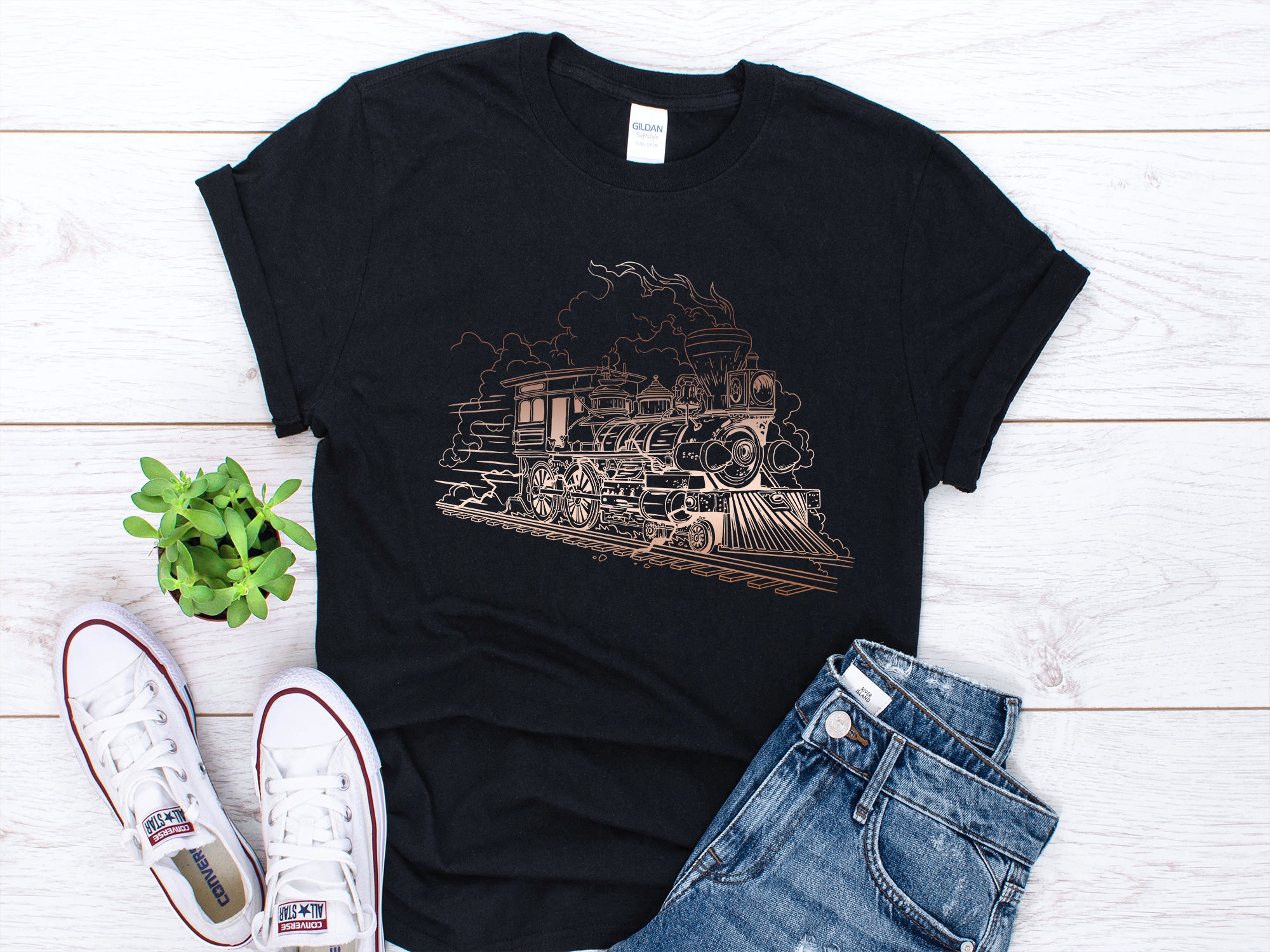 Railroad Shirt, Railroad Gift, Train Shirt, Locomotive Shirt, Train ...