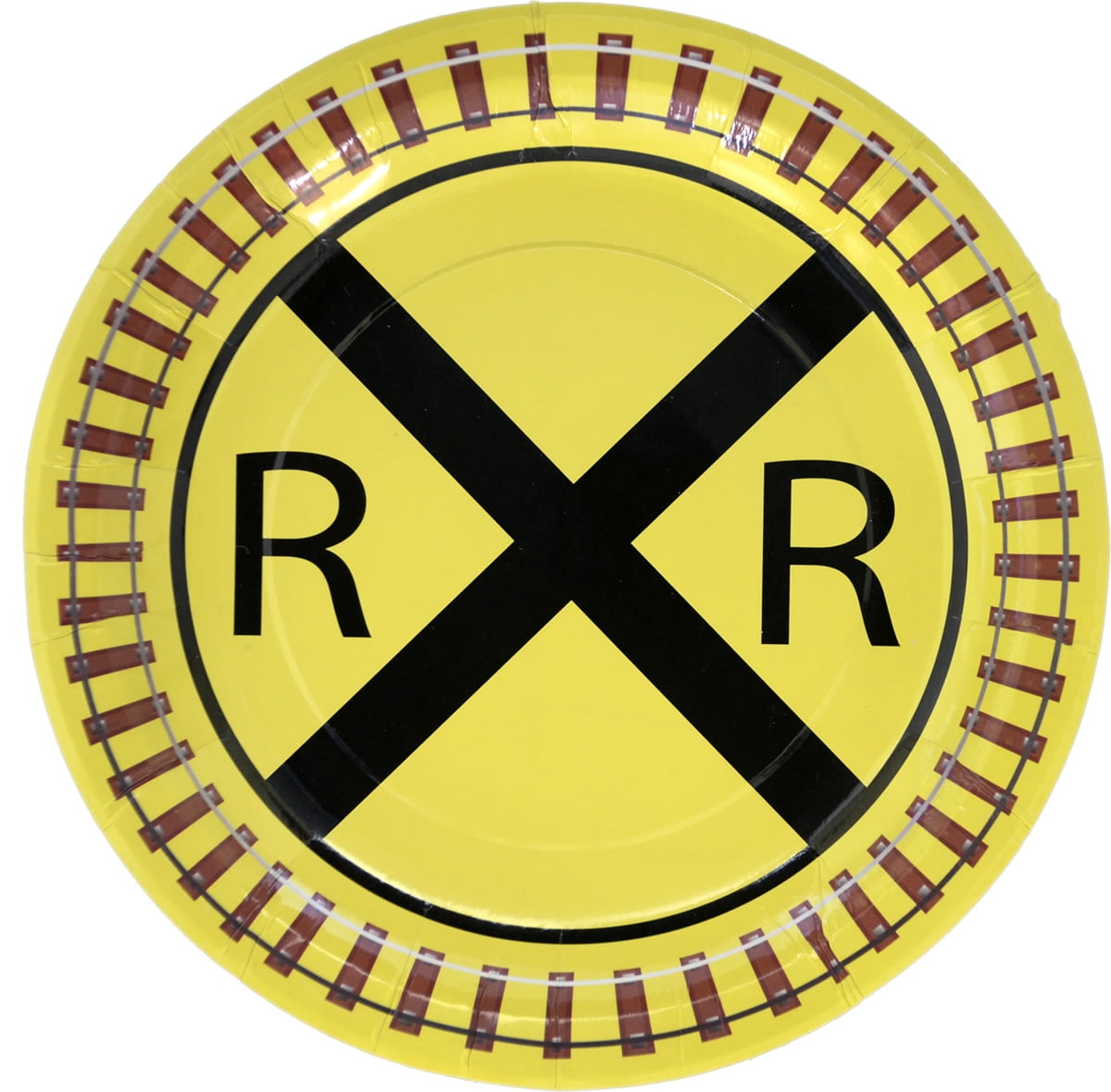 Railroad Paper Party Plates 9" (8) - Walmart.com