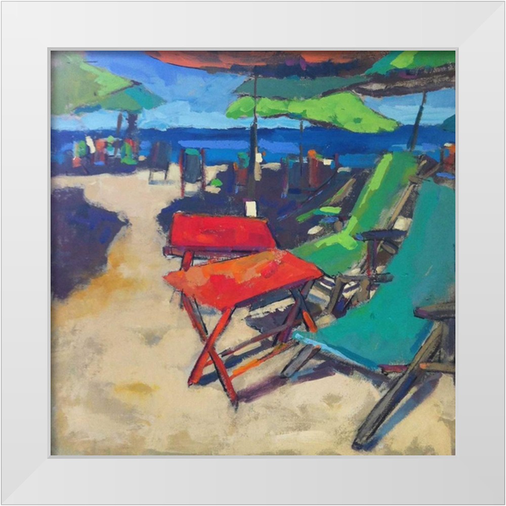 Railsback, Page Pearson 15x15 White Modern Wood Framed Museum Art Print ...
