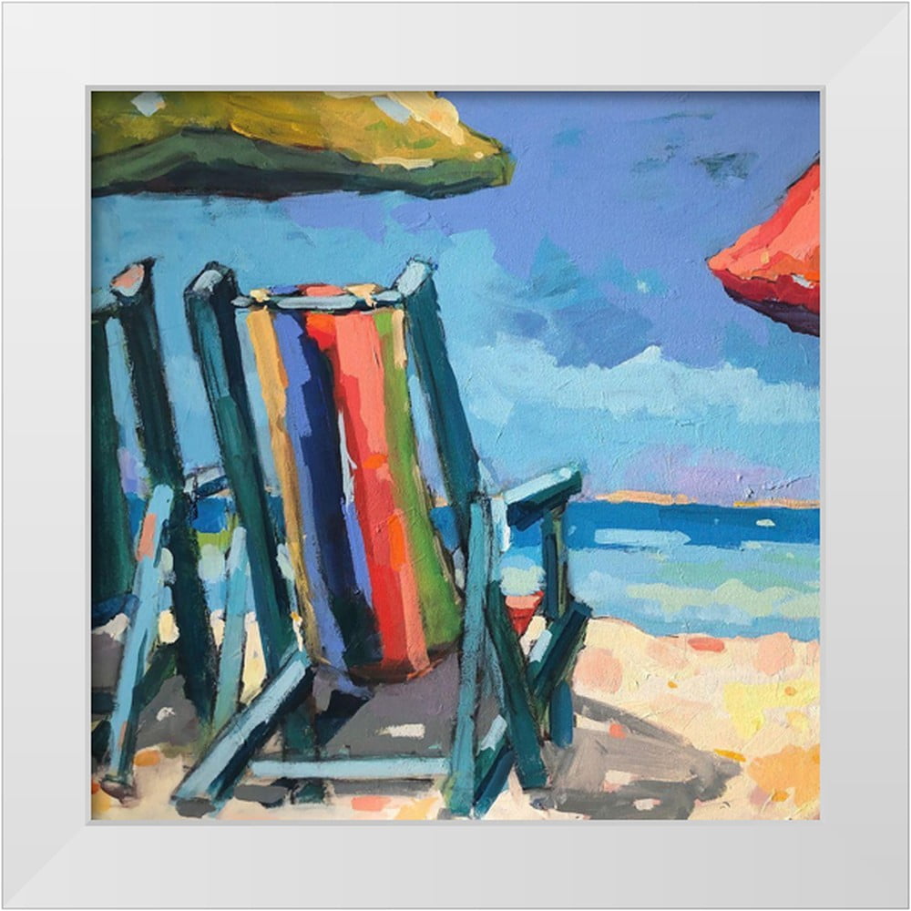 Railsback, Page Pearson 26x26 White Modern Wood Framed Museum Art Print ...