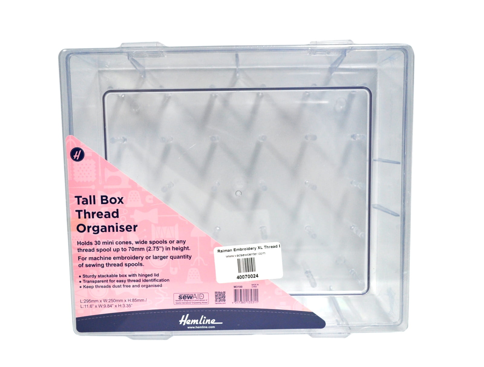 Raiman Embroidery XL Thread Box - Walmart.com