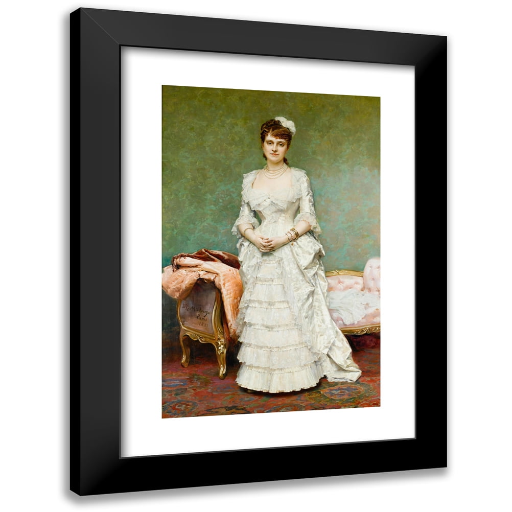 Raimundo de Madrazo y Garreta 11x14 Black Modern Framed Museum Art ...