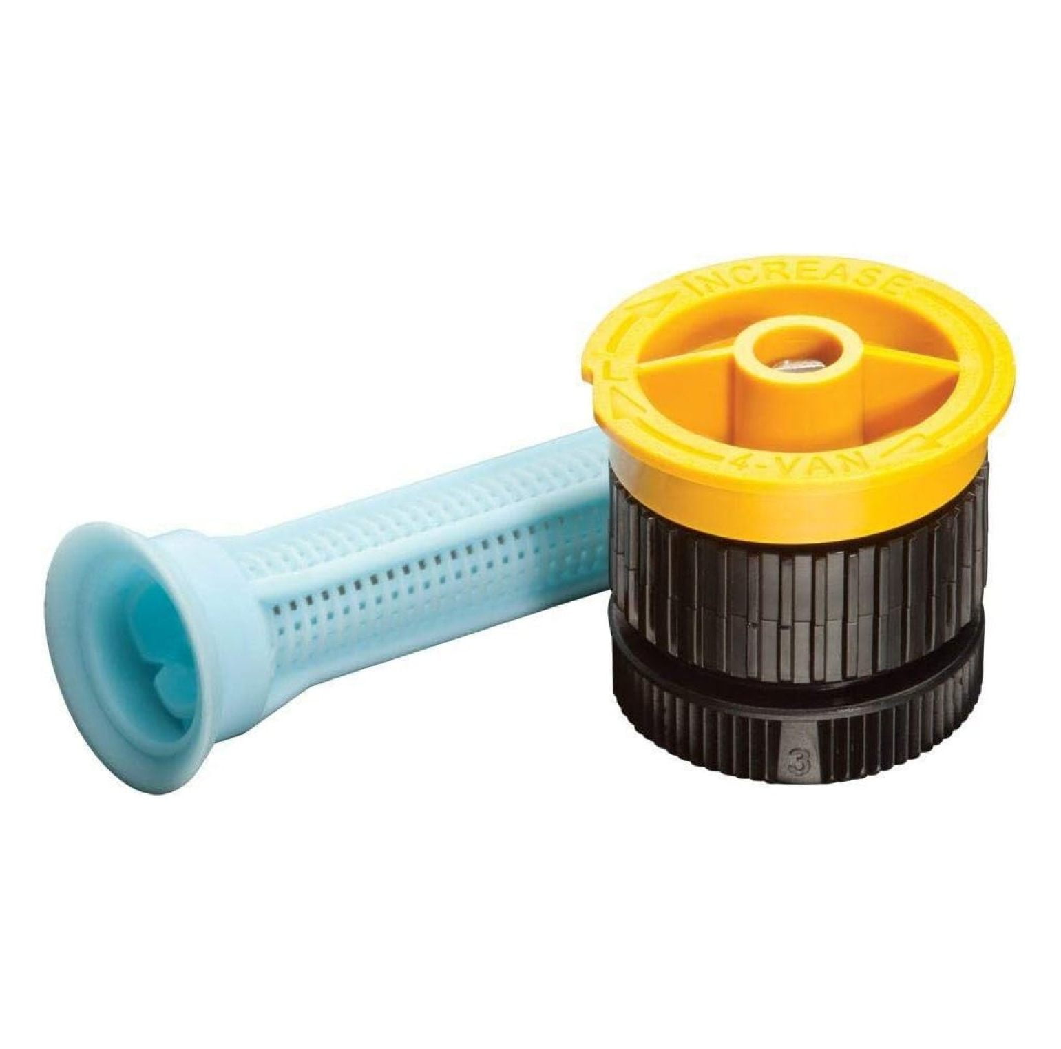 Rain 4-Van Sprinkler Spray Nozzle 4' Adjustable Arc Female Thread 25 ...