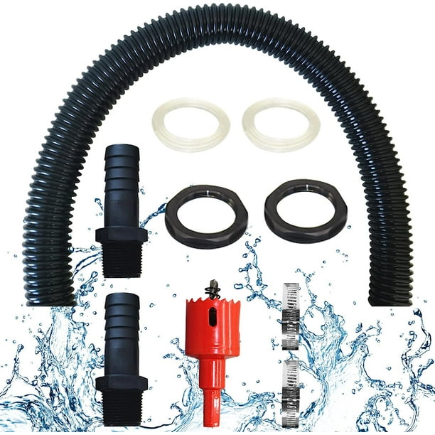 Rain Barrel Connector Kit, Rain Barrel Diverter Kit to Link 2 Rain ...