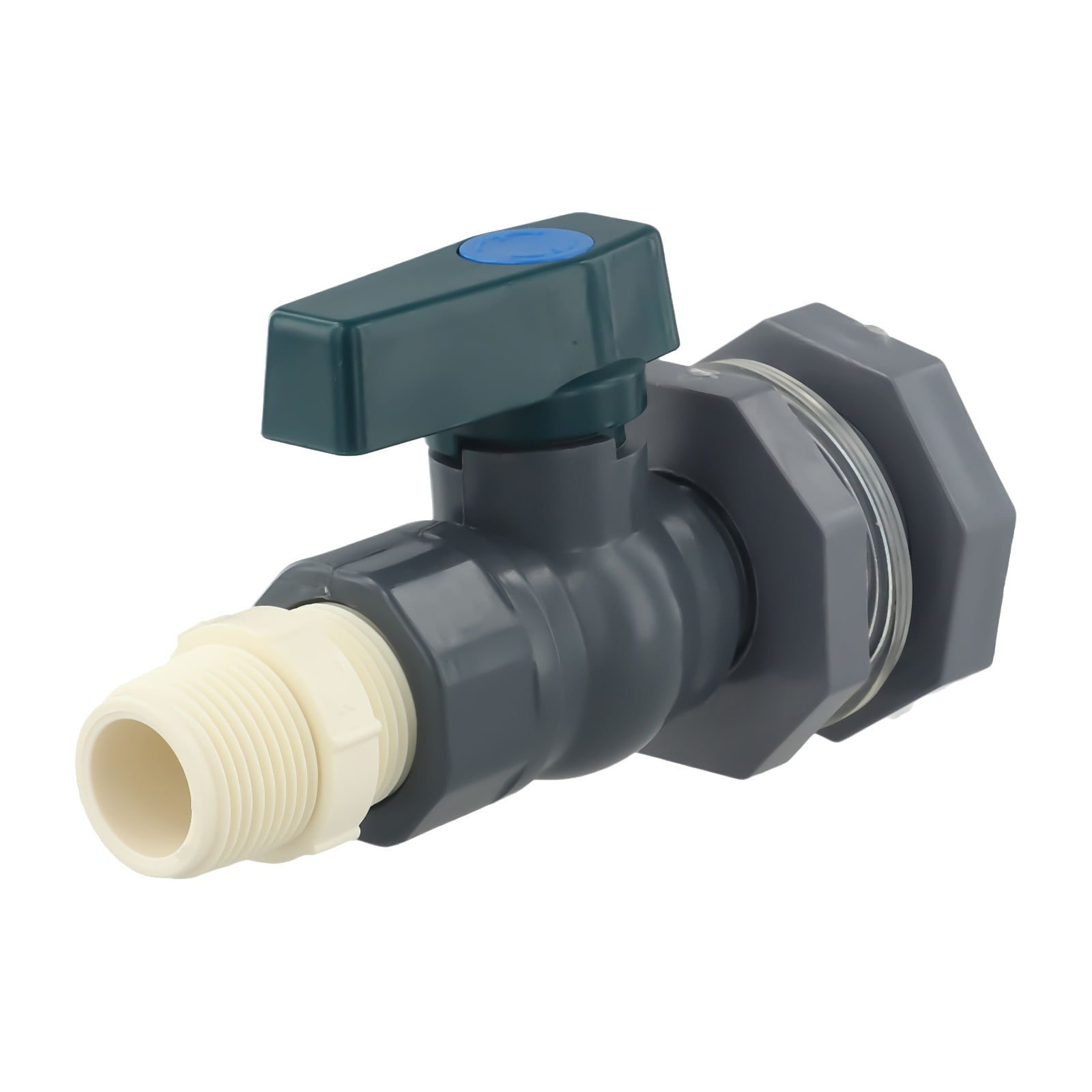 Rain Barrel Diverter Kit, Water Barrel Spigot Fittings Ball Valve ...