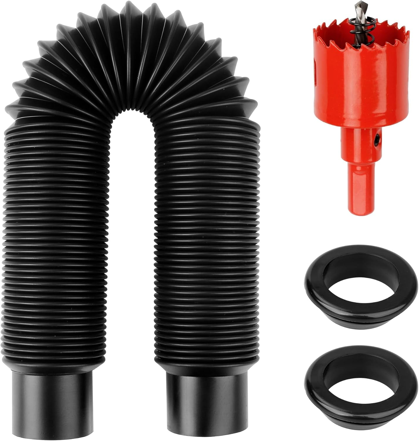 Rain Barrel Hose Connector Kit to Link Rain Water Collection Barrels ...