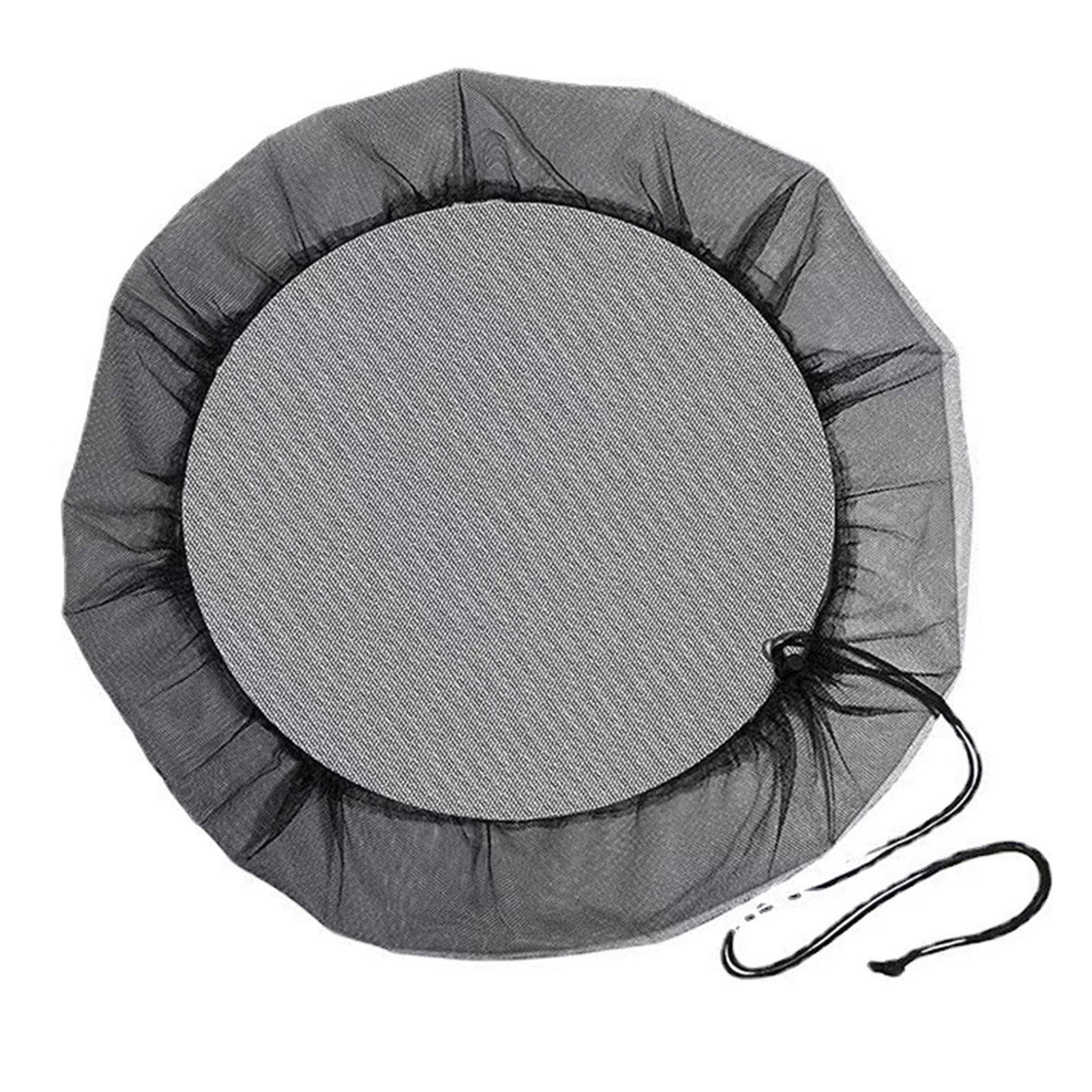 Rain Barrel Mesh Cover Debris Blocking Netting with Drawstring Closure ...