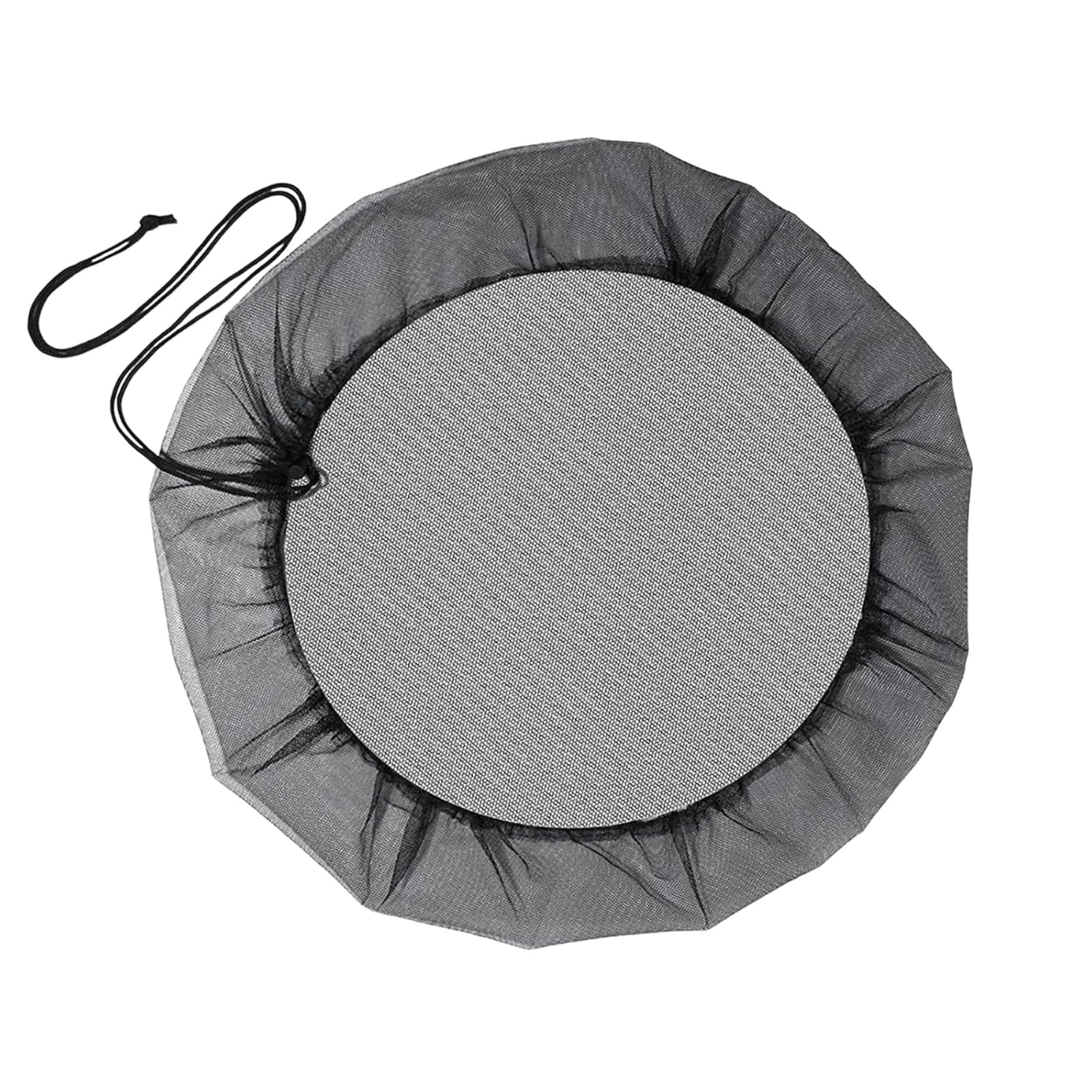 Rain Barrel Mesh Cover for Outdoor Water Collection, 32-Inch Diameter ...