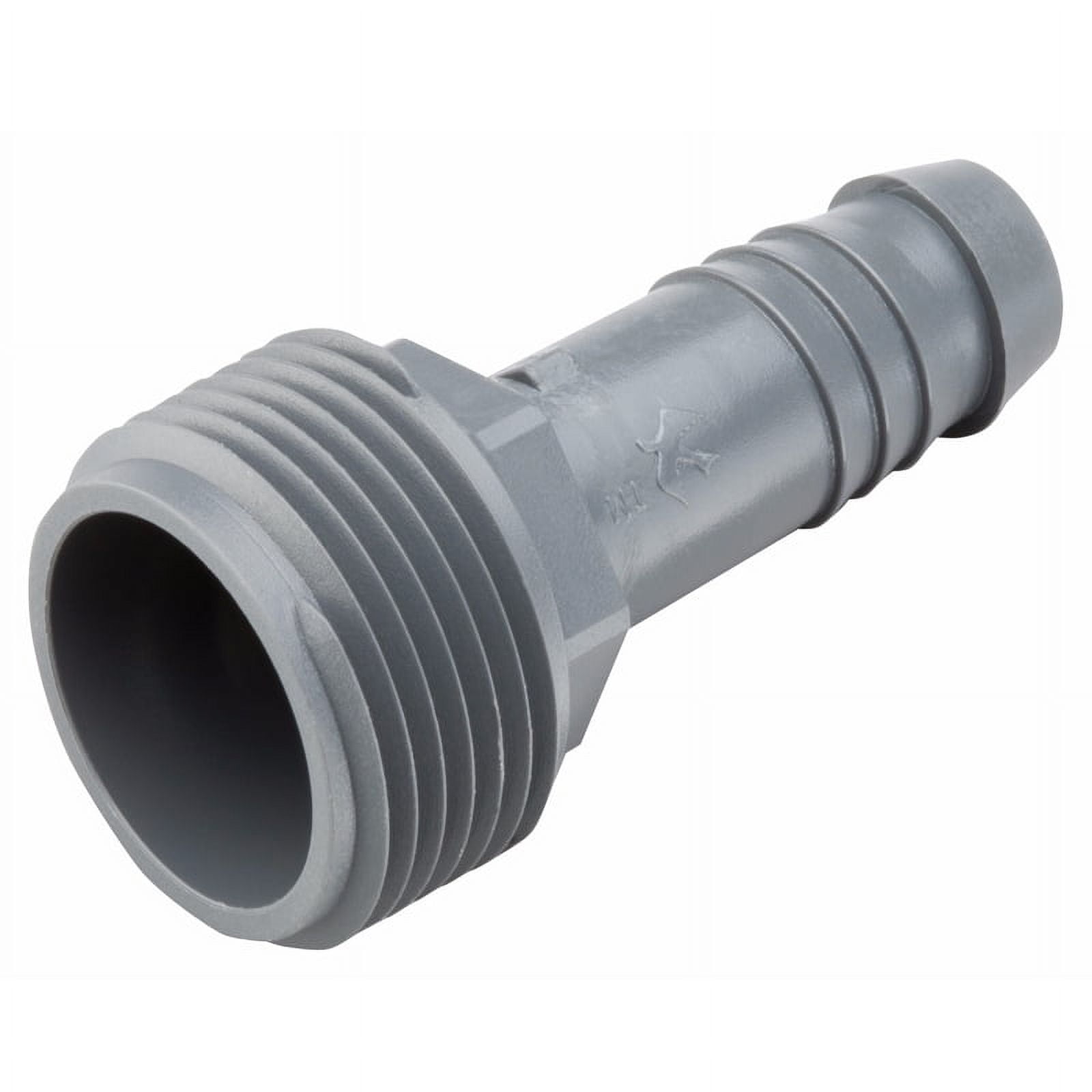 Rain Bird 3/4 in. D X 0.75 in. L MPT to Barb Adapter - Walmart.com