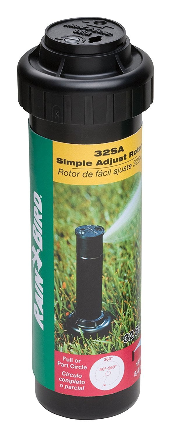 Rain Bird 32SA Rotor Sprinkler, 1/2 in, 25 to 55 psi, Plastic - Walmart.com