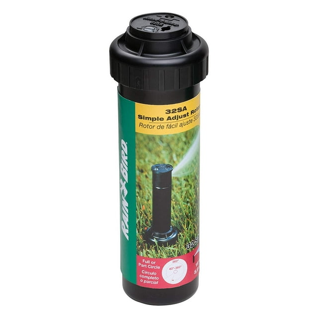 Rain Bird 4 In. 40 Deg. to 360 Deg. Gear Drive Head Pop-Up Rotor ...