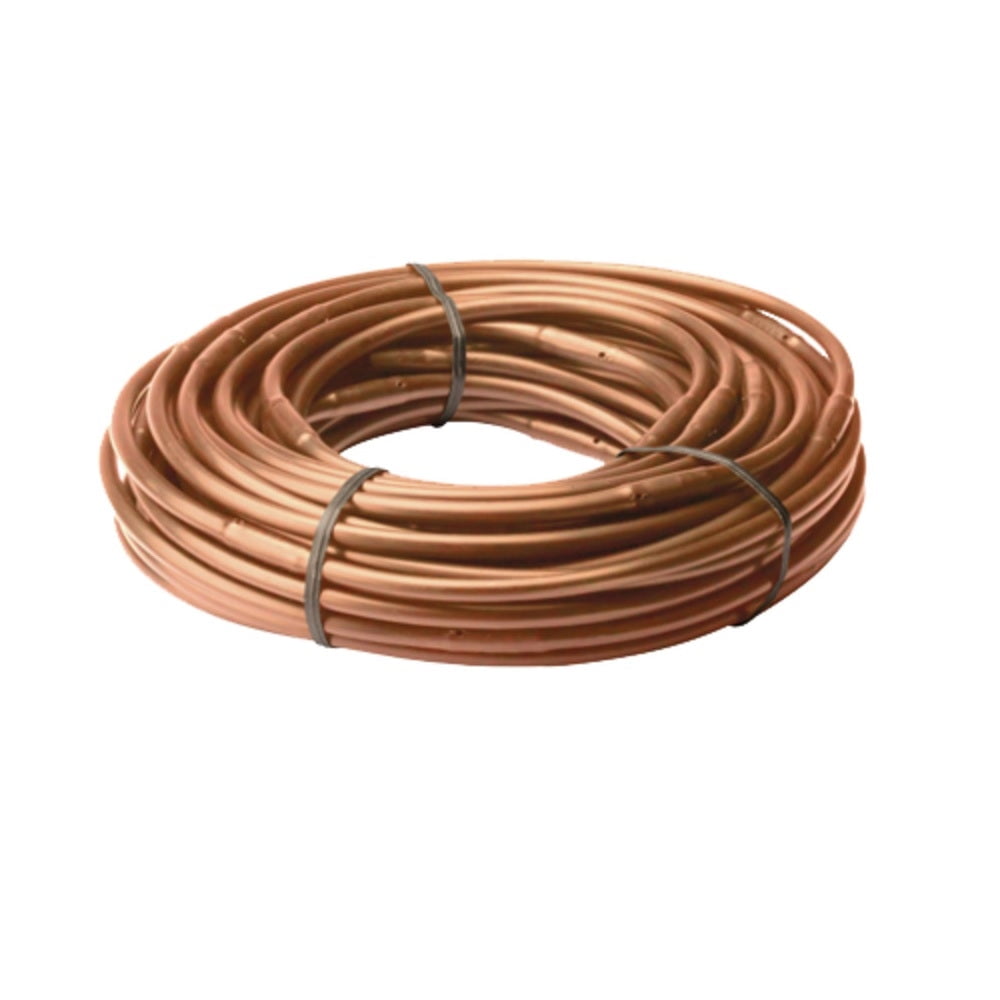 Rain Bird ET256-50S Drip Irrigation Emitter Tubing, 1/4" x 50', Brown ...