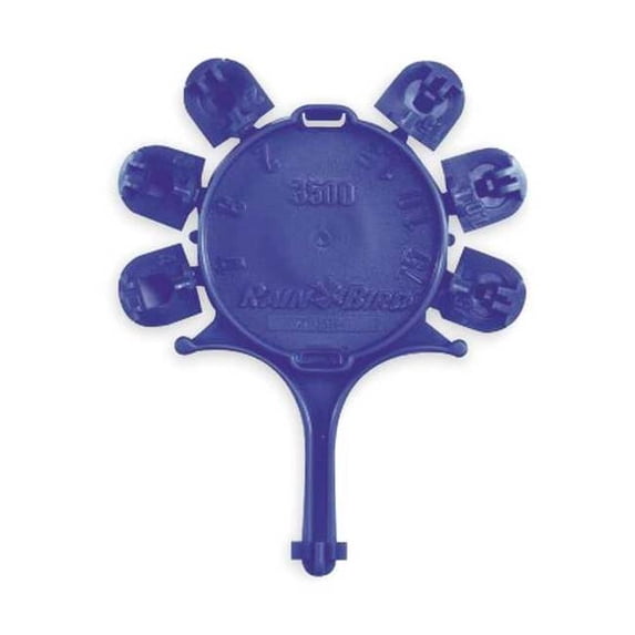 Rain Bird Plastic Full-Circle Watering Nozzle - Adjustable Flow - Blue ...