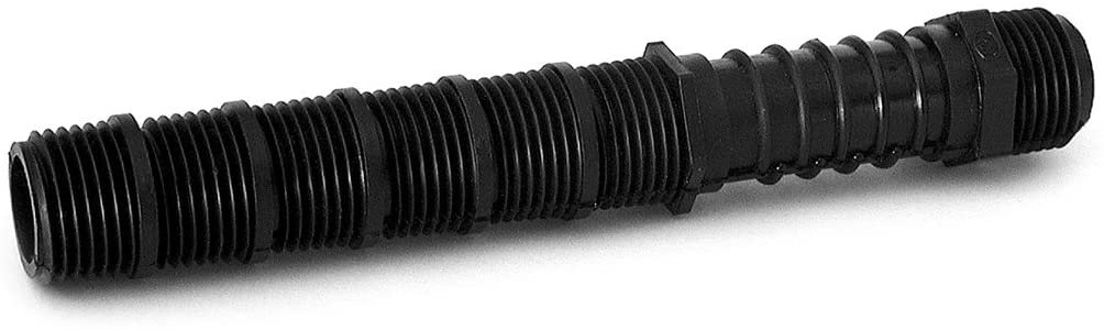 Rain Bird RISERCO6 PVC Cut-Off Riser, 1/2" Male Pipe Thread x 1/2" Male ...